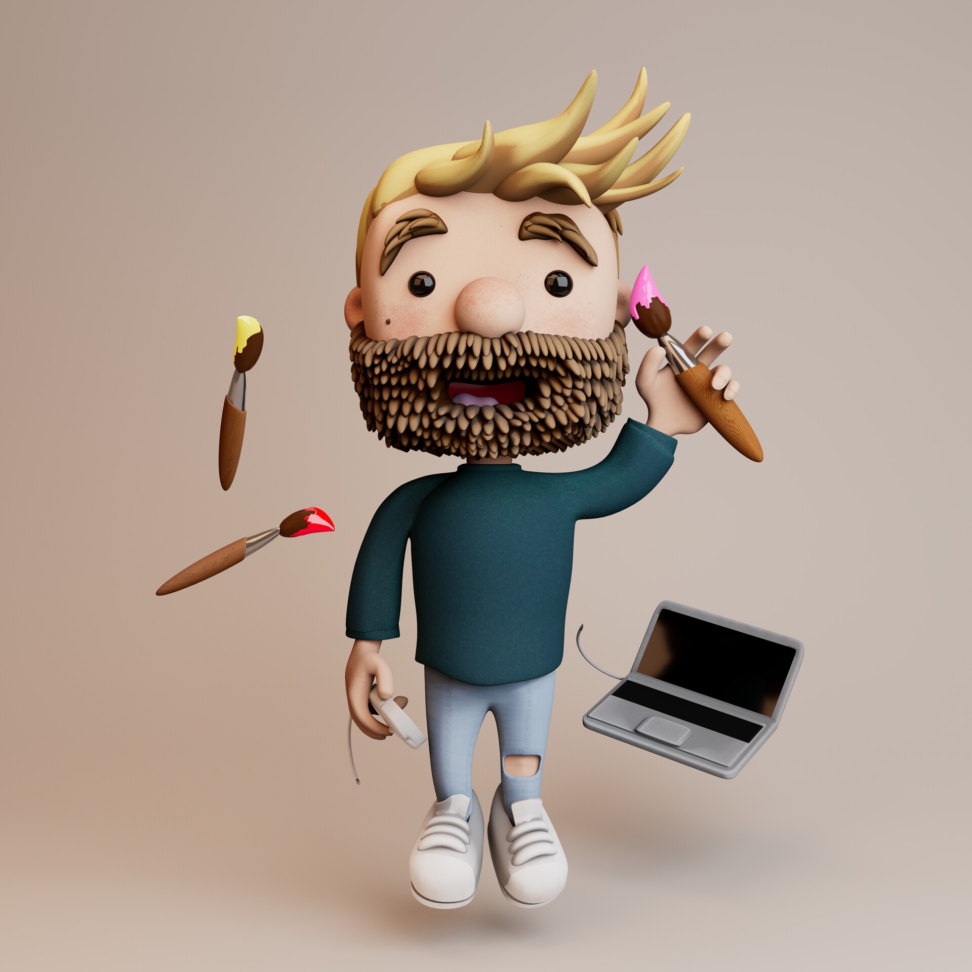 ArtStation - I AM TOON