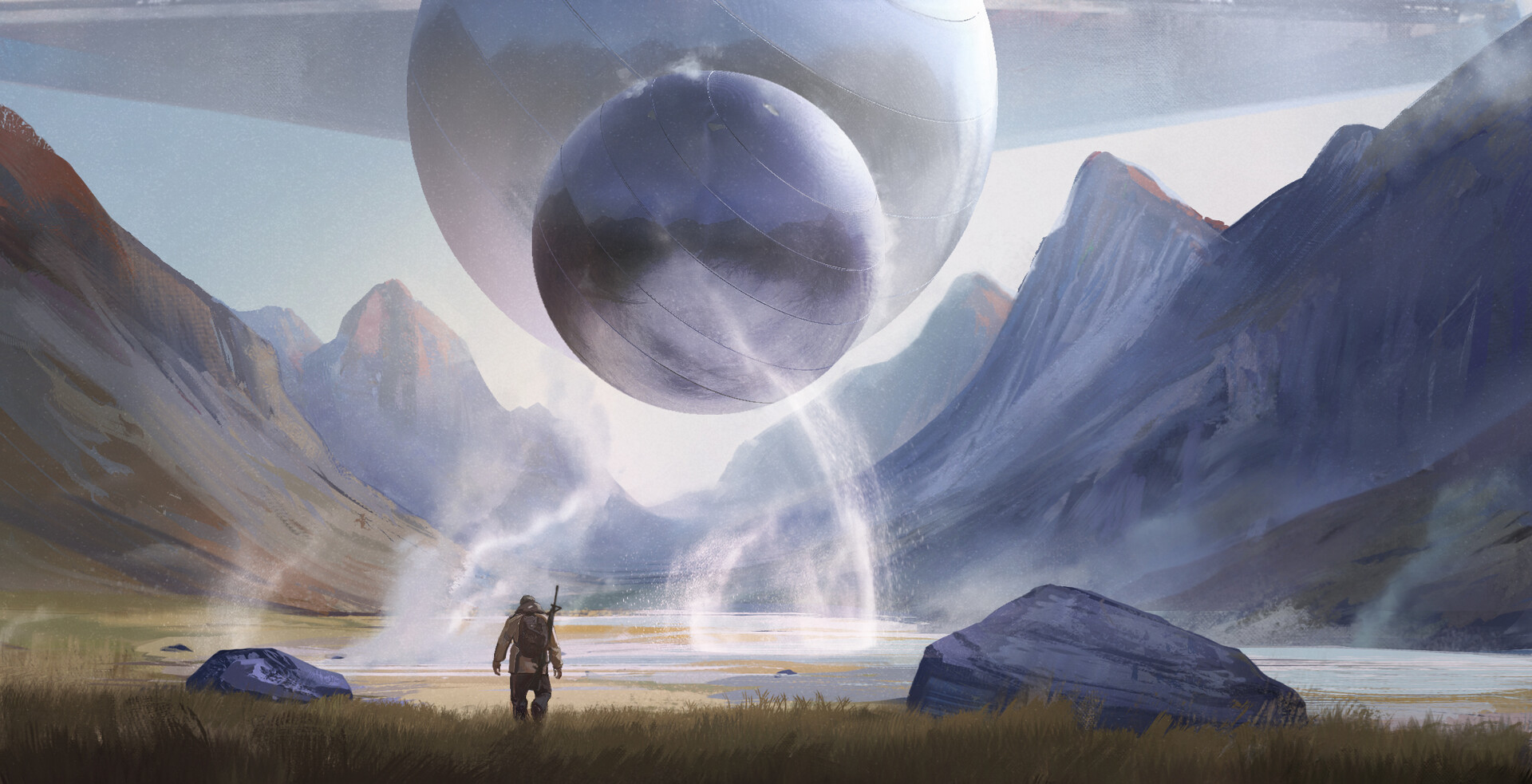 ArtStation - Lonely Stalker. Surreal. Anomaly