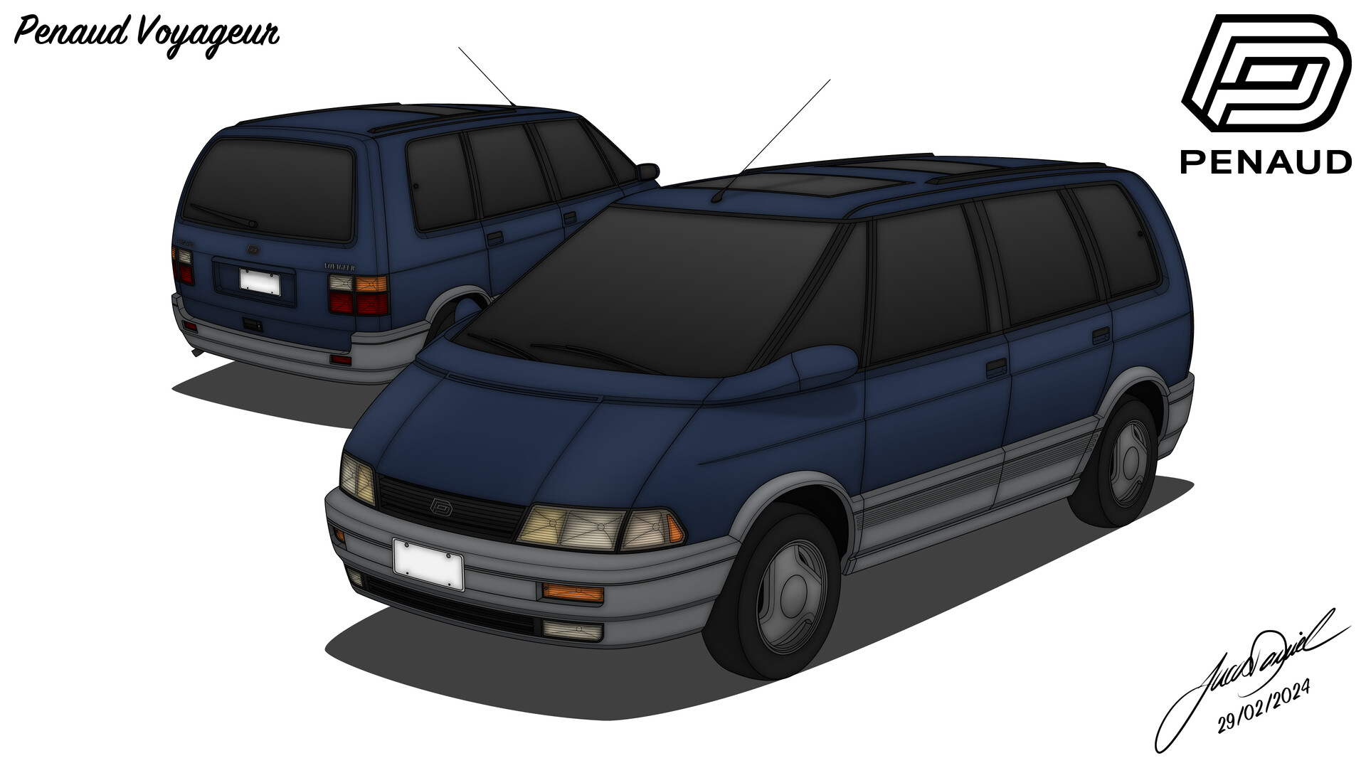 ArtStation - Penaud Voyageur