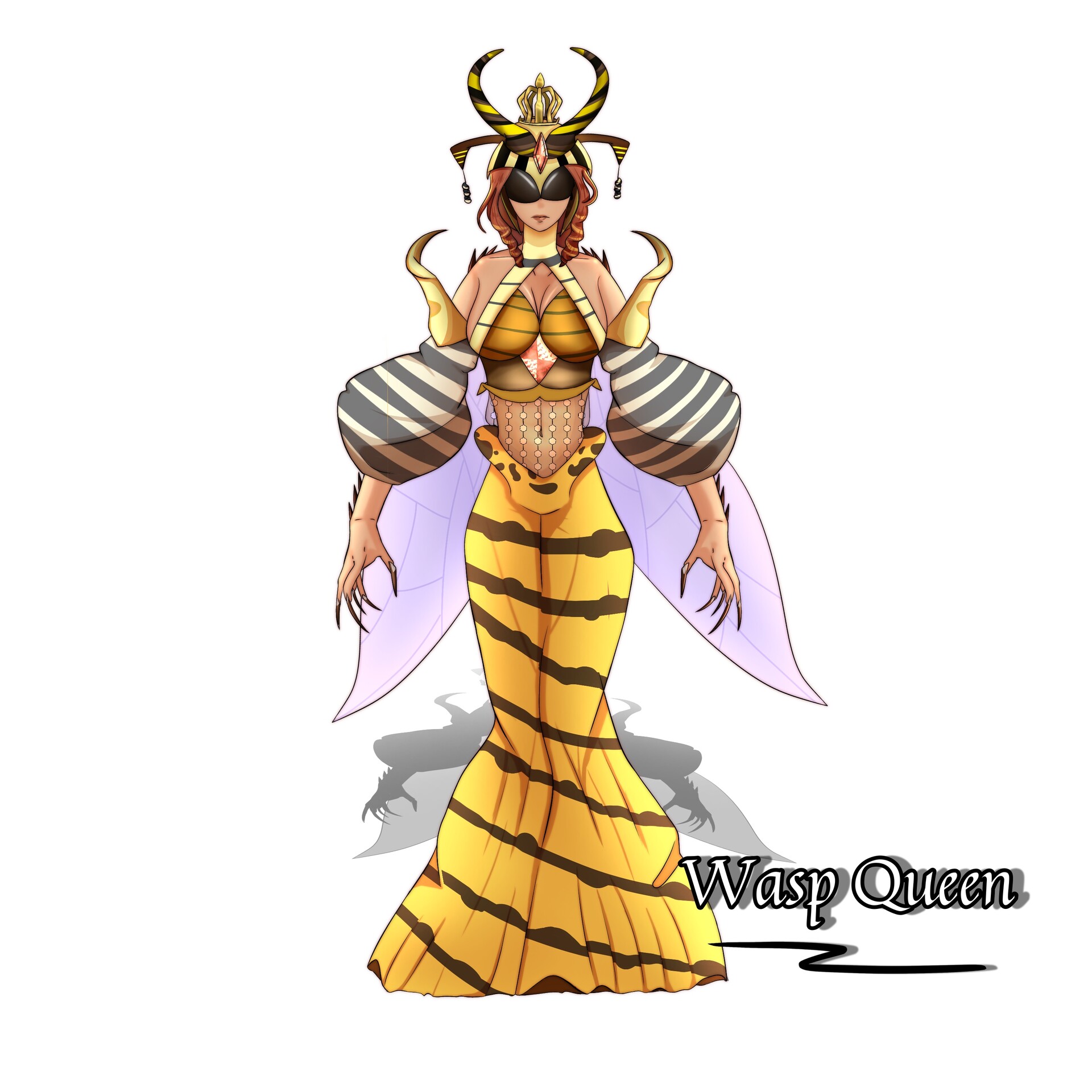 ArtStation - Character Design 1st - Wasp Queen