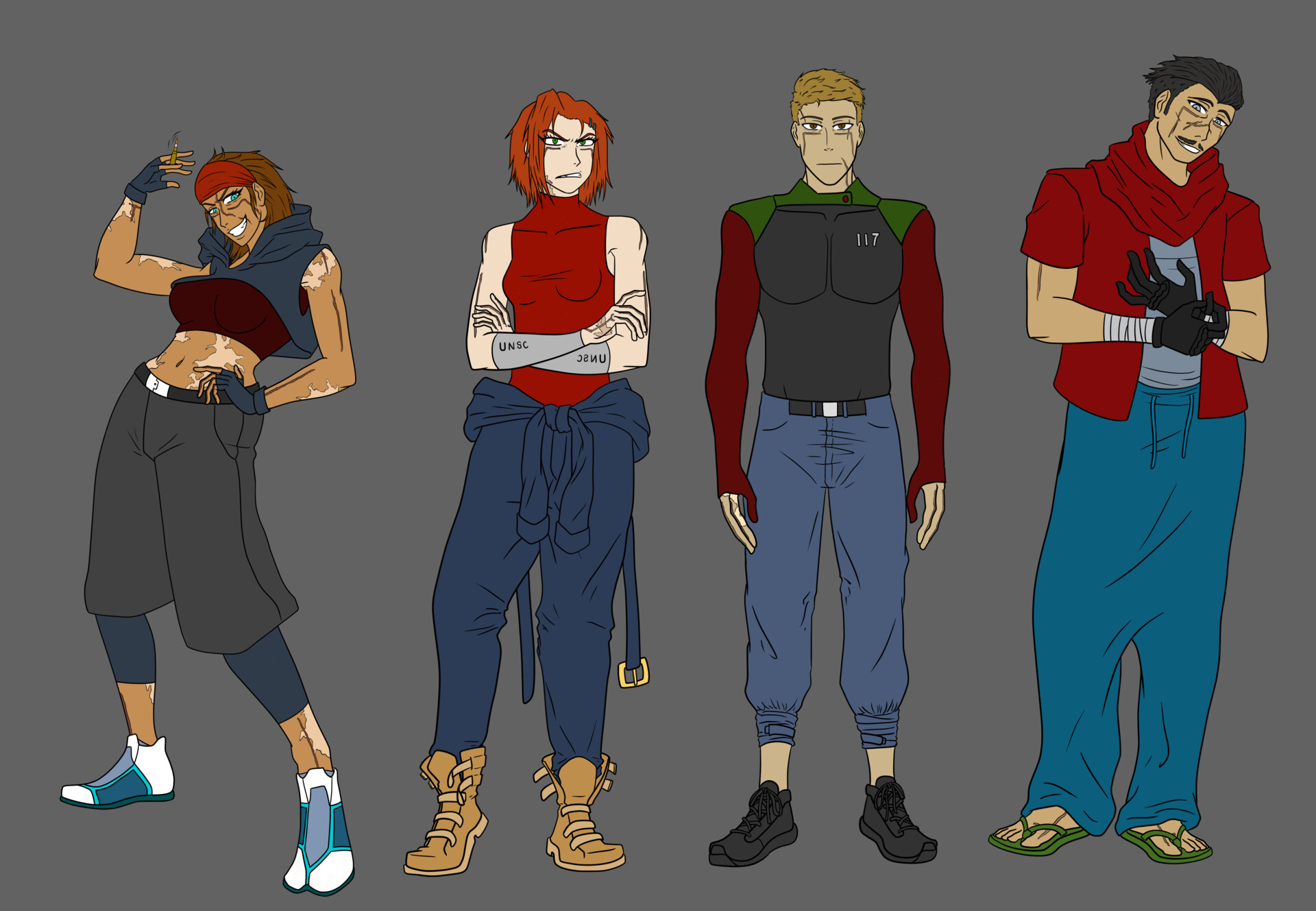 ArtStation - Halo Blue Team redesign