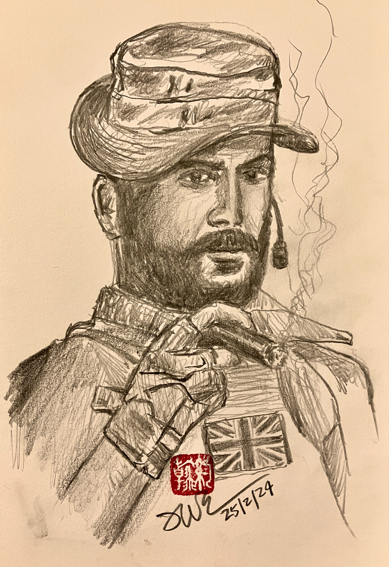 ArtStation - Barry Sloane as Captain John Price – 25-2-24