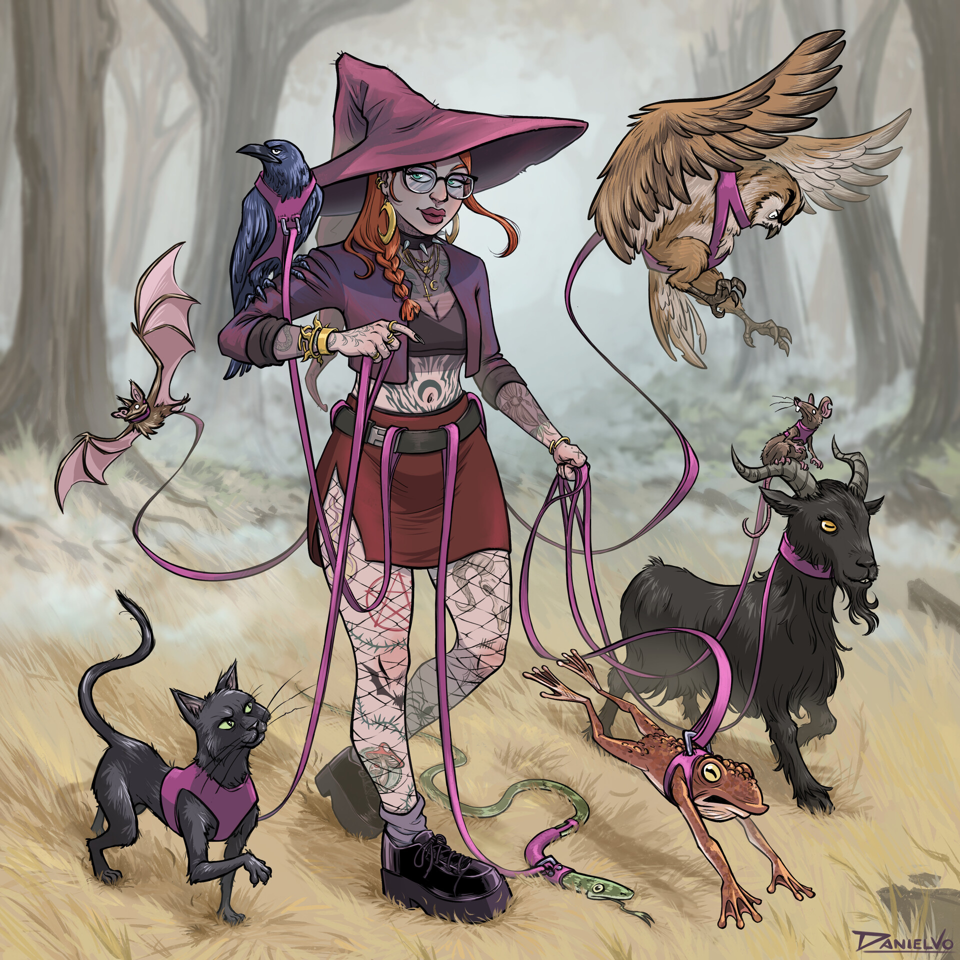 ArtStation - Pet Walker CDChallenge