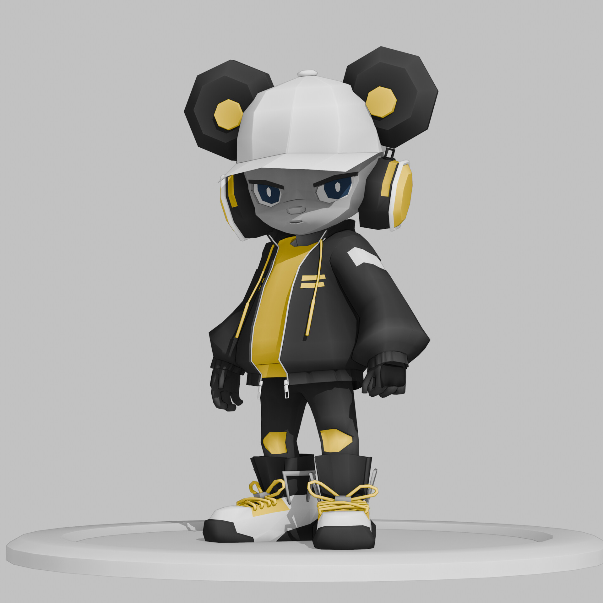 ArtStation - Cool boy character 3d art