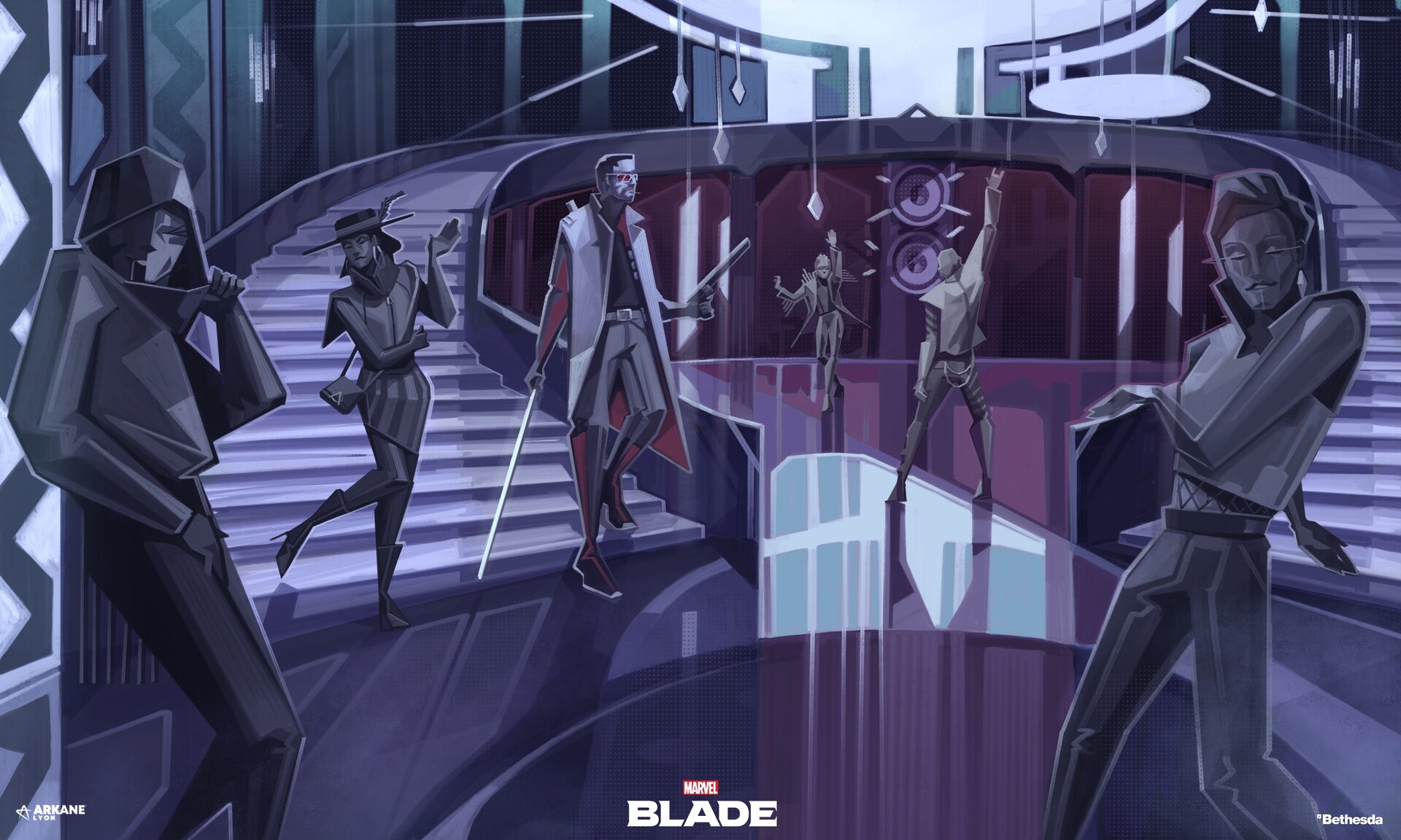 ArtStation - BLADE - MARVEL - Arkane Lyon