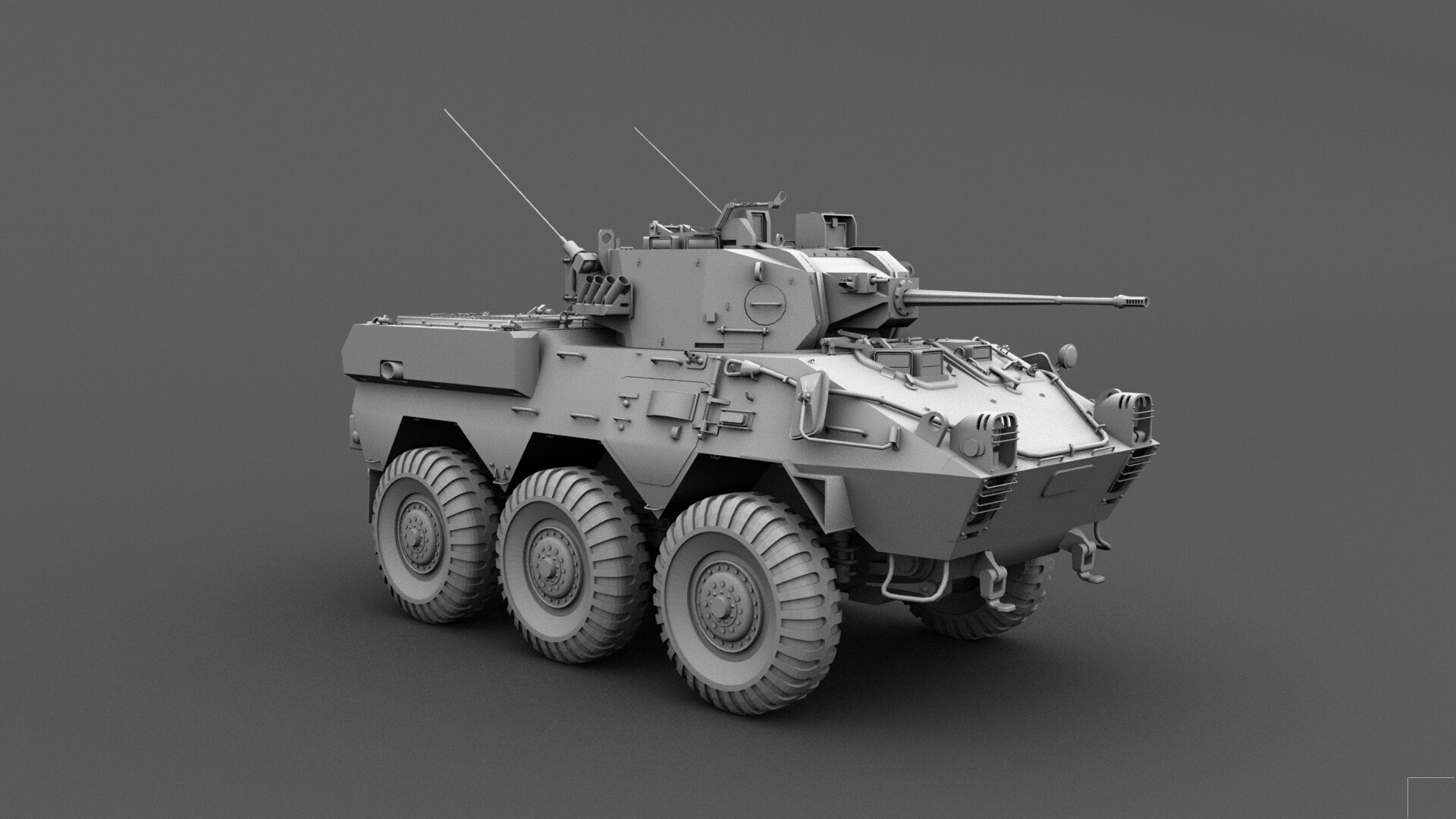 ArtStation - Type 87 Reconnaissance Combat Vehicle
