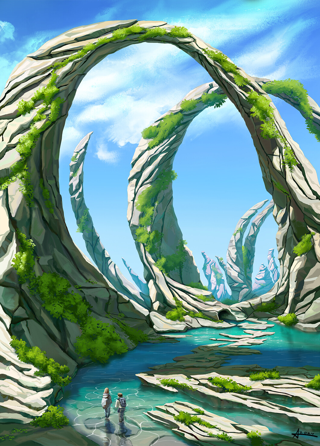 Alyona Semyonova - Fantastic landscape. Rib Mountains