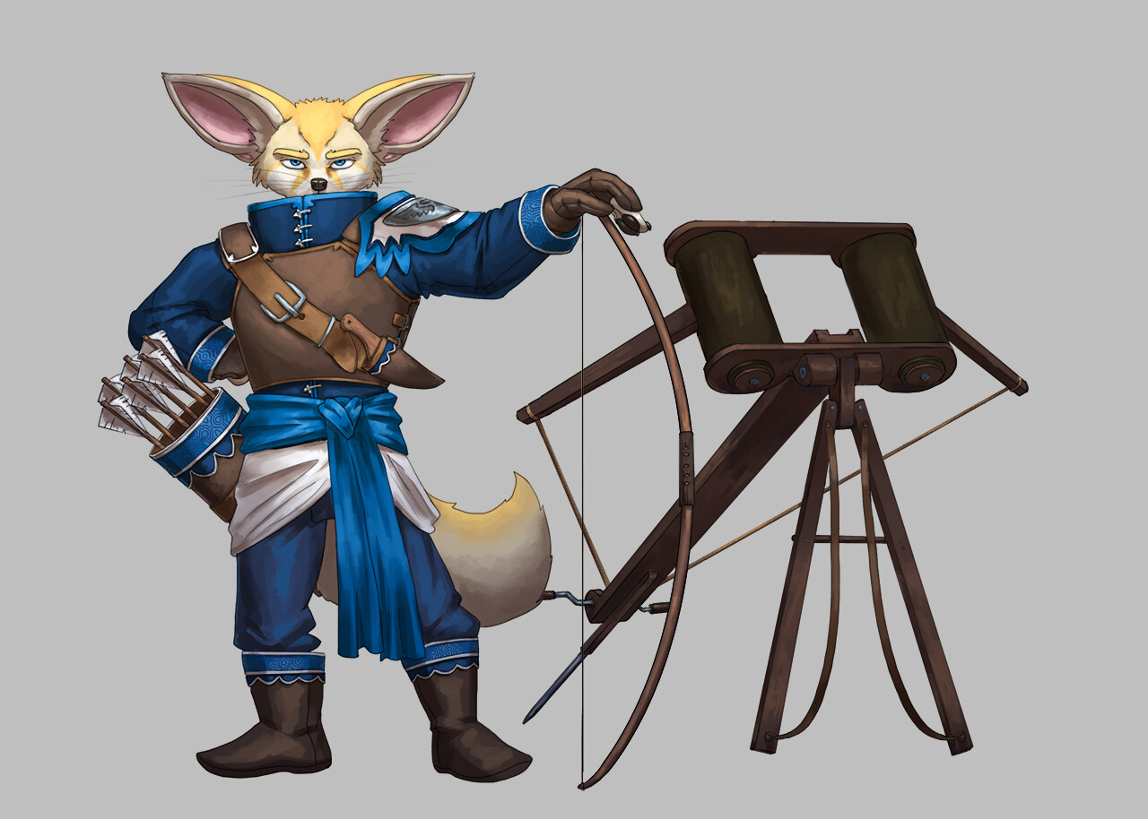 Reuben Yeo - Commission - Character Set