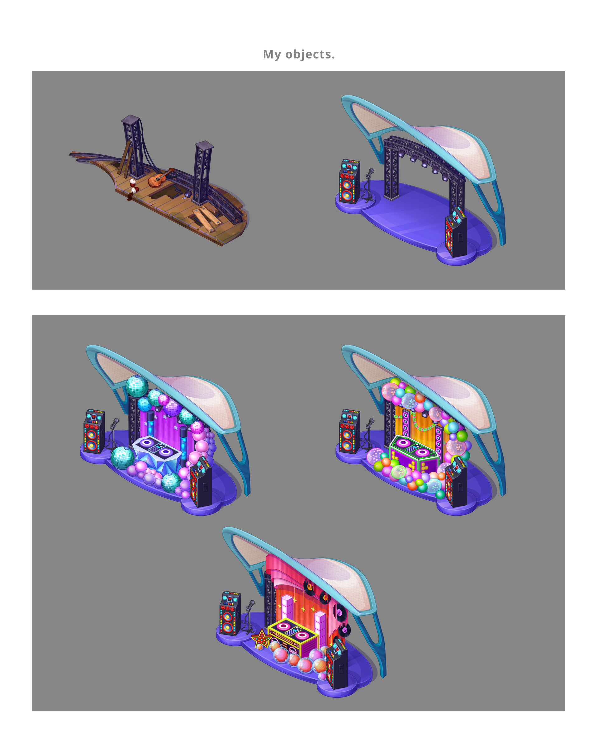 ArtStation - Objects for maps.