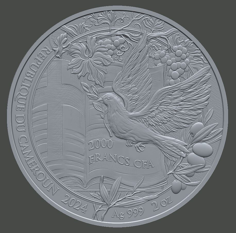 ArtStation - The Garden of Eden/ Avers - Coin for Mint XXI company ...
