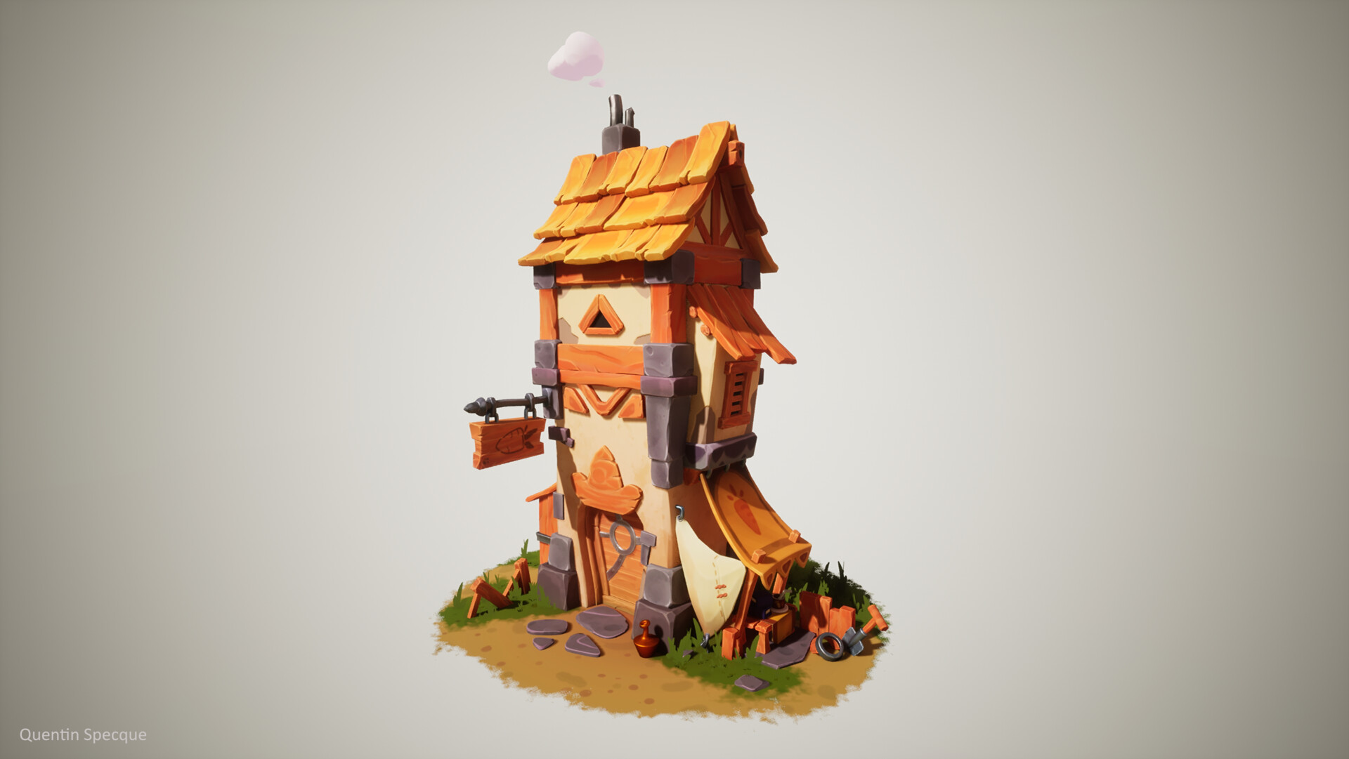 ArtStation - Radish House