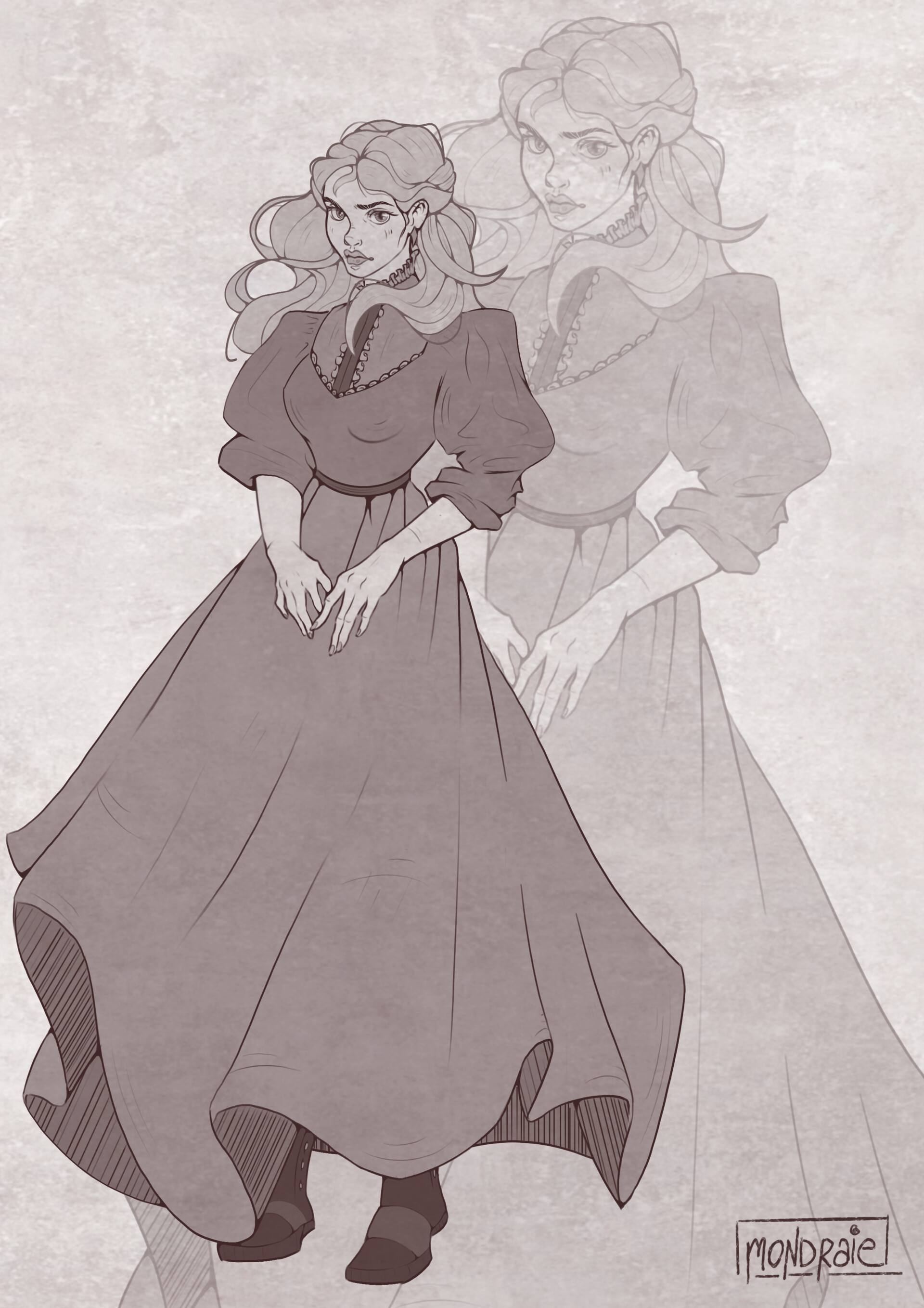 ArtStation - Book character design: Princess