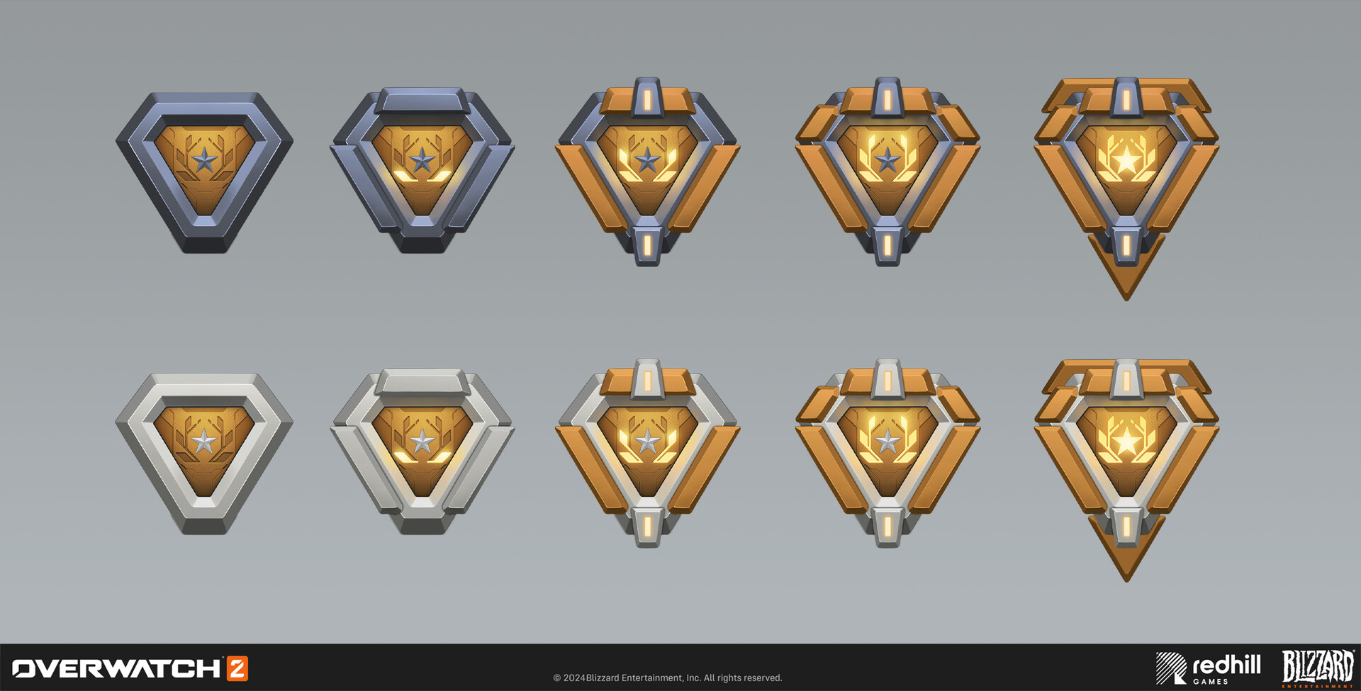 Paul Thureau | Official Website - Overwatch 2 - Progression Badges