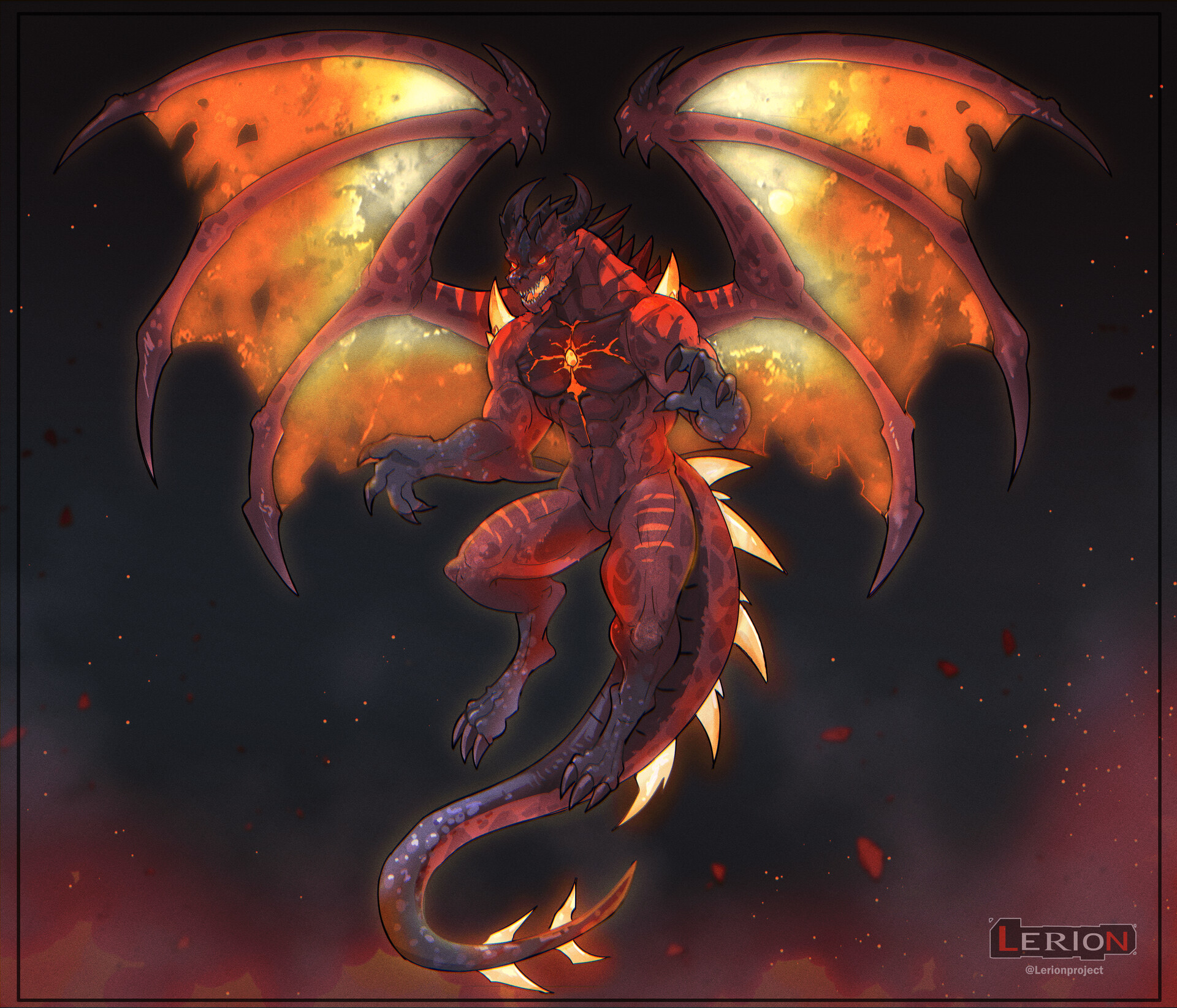 ArtStation - The beast from the infernal abyss