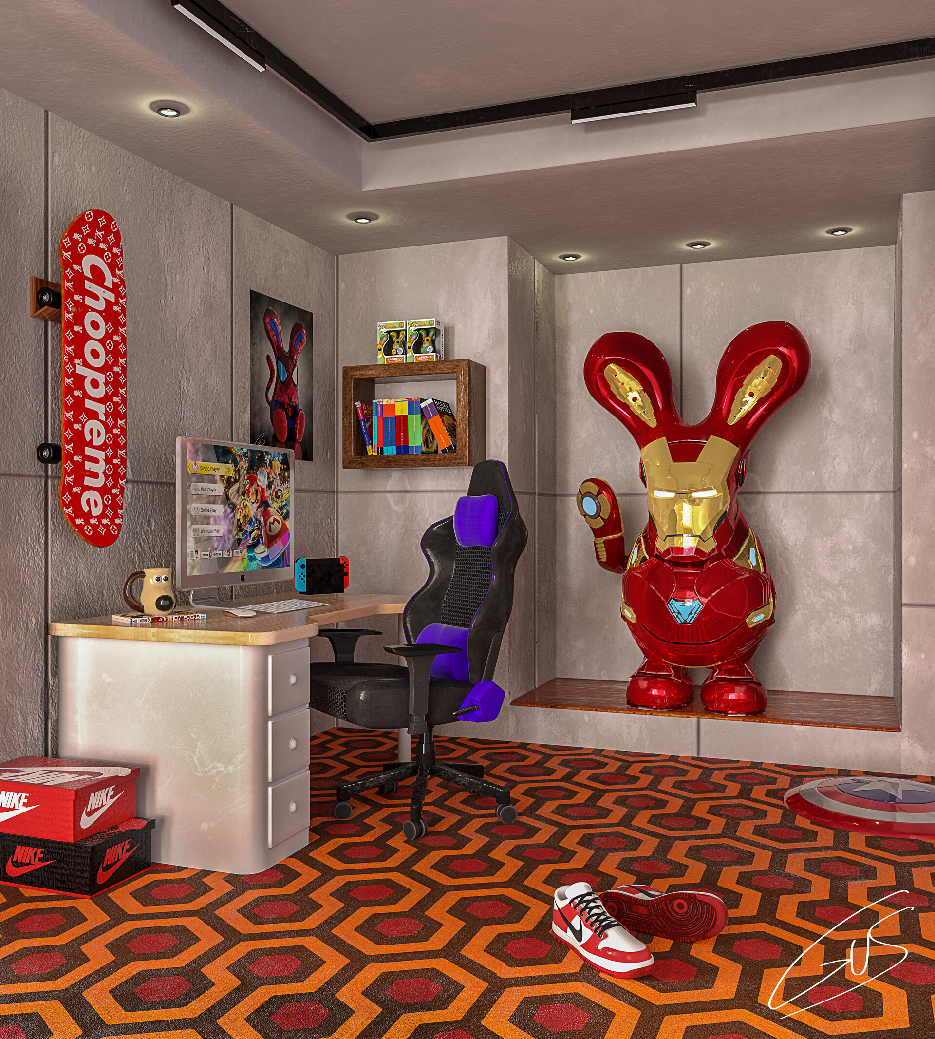 Guillaume Eid - Geek room - Environment