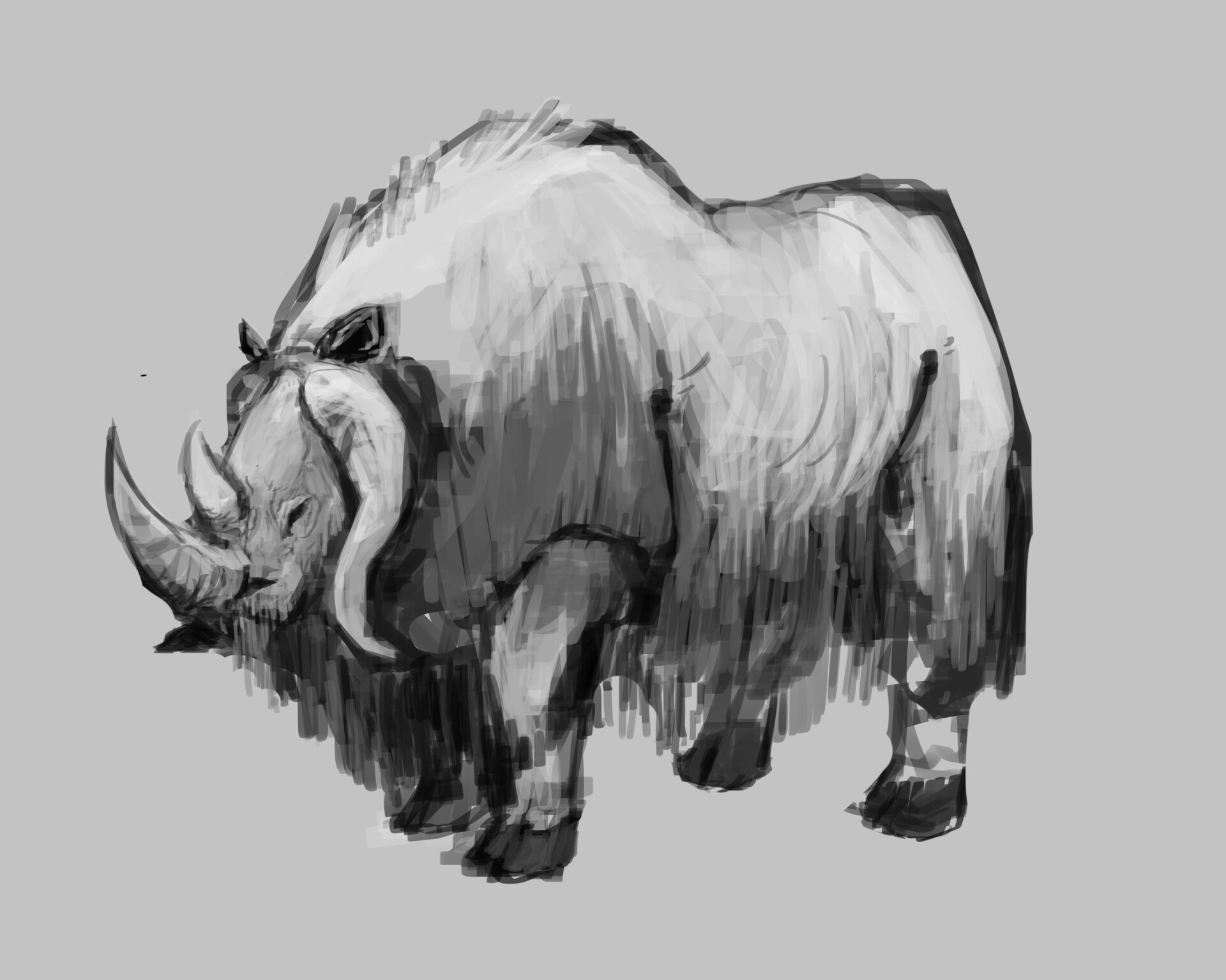 bison rhino