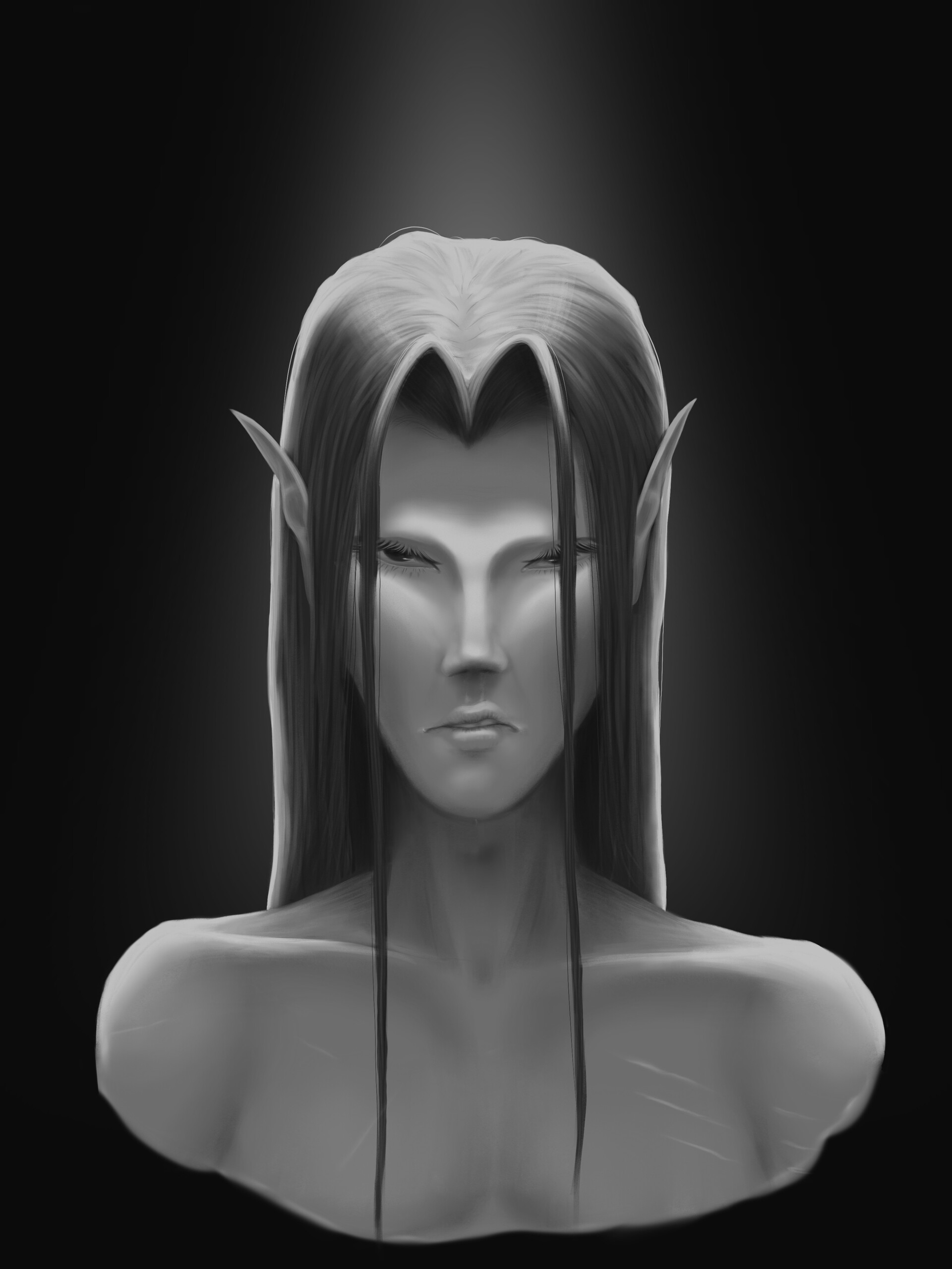 ArtStation - Elf Values Study