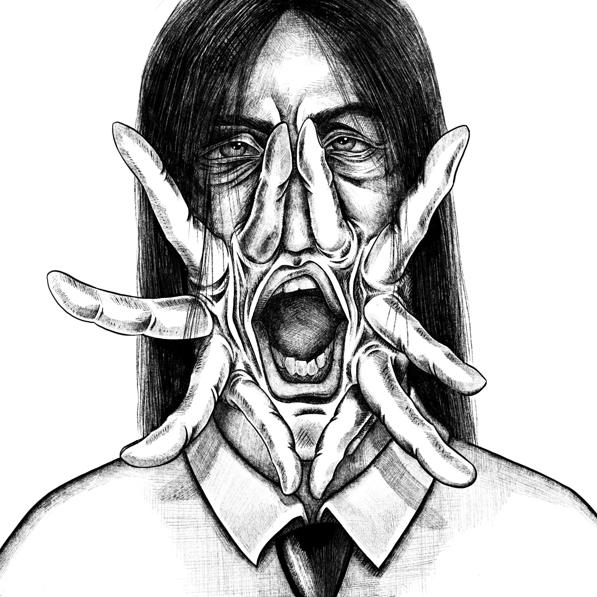 ArtStation - Dark hands