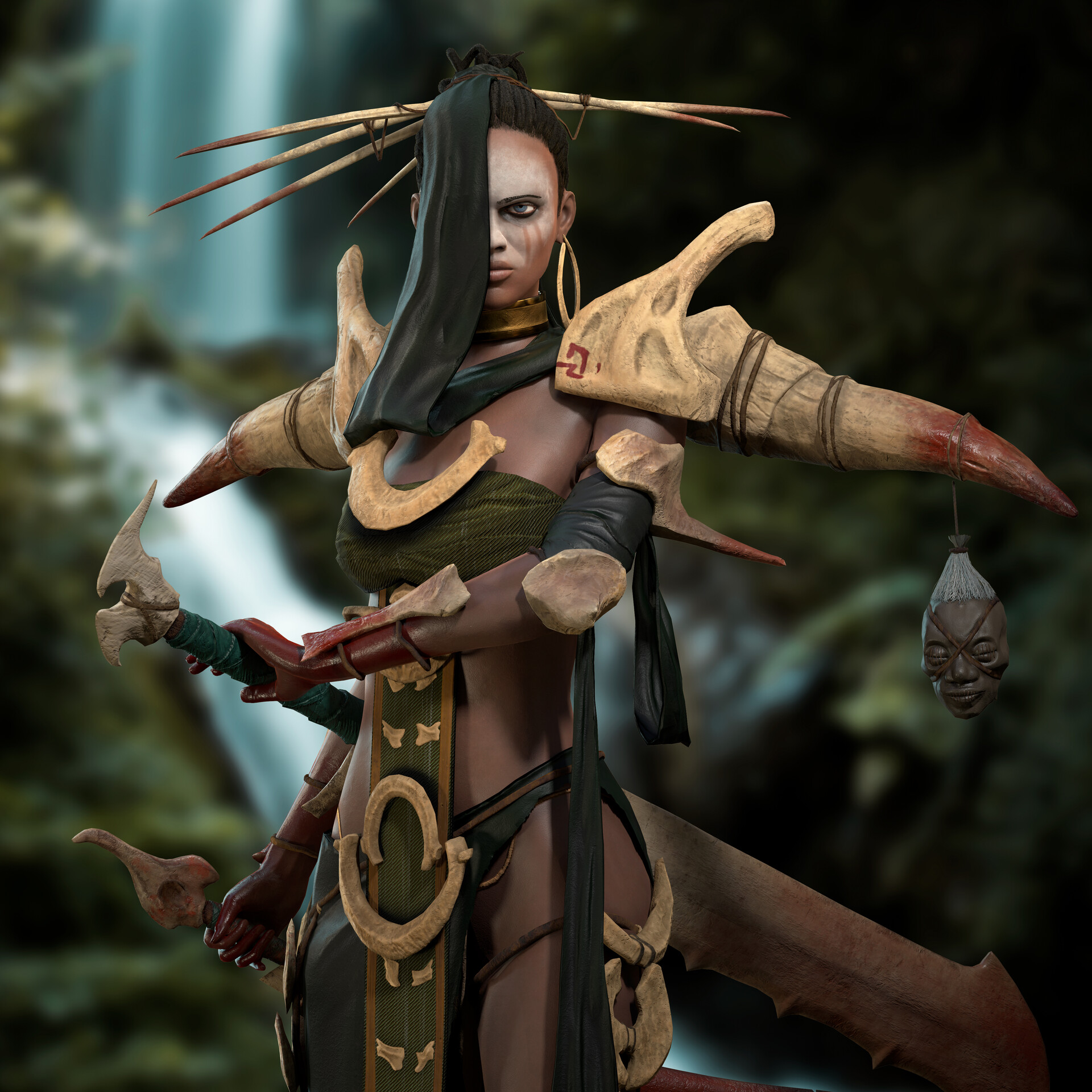 ArtStation - Cannibal Warrior