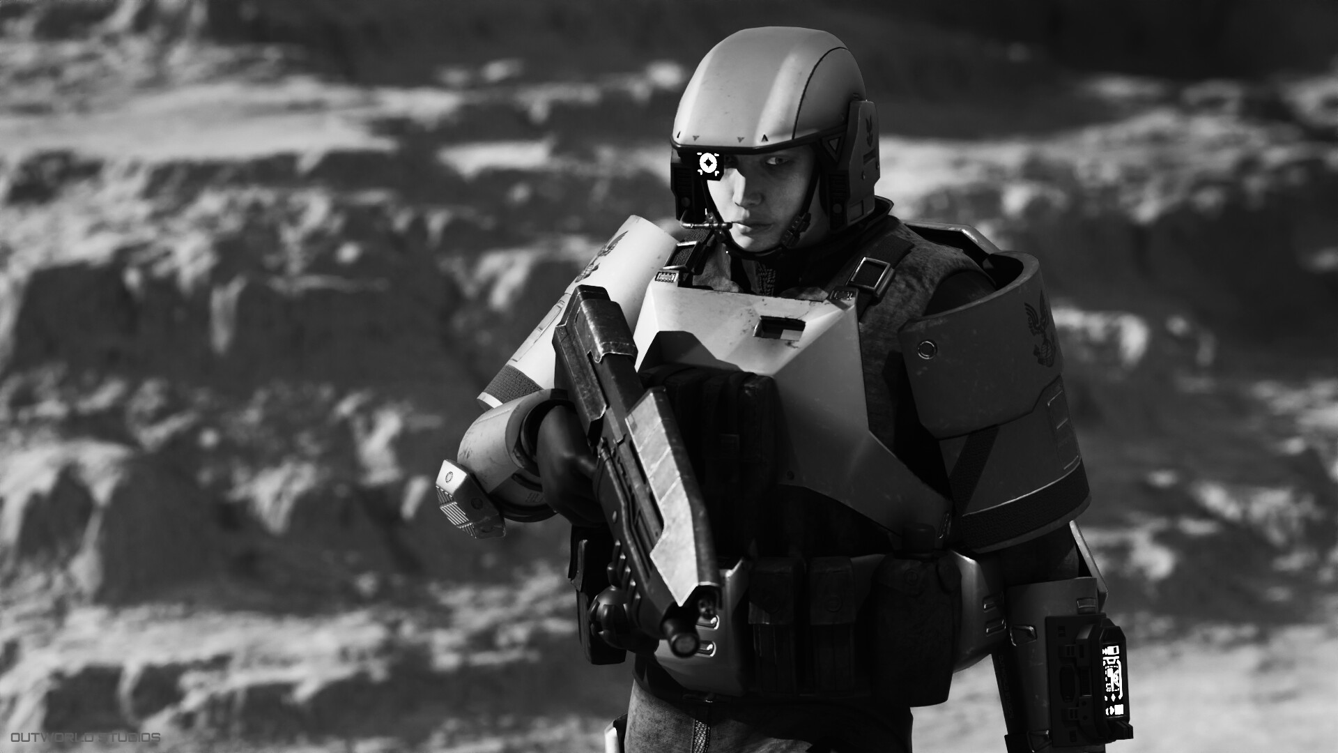 Outworld Studios - Halo CE Marine Armor Renders