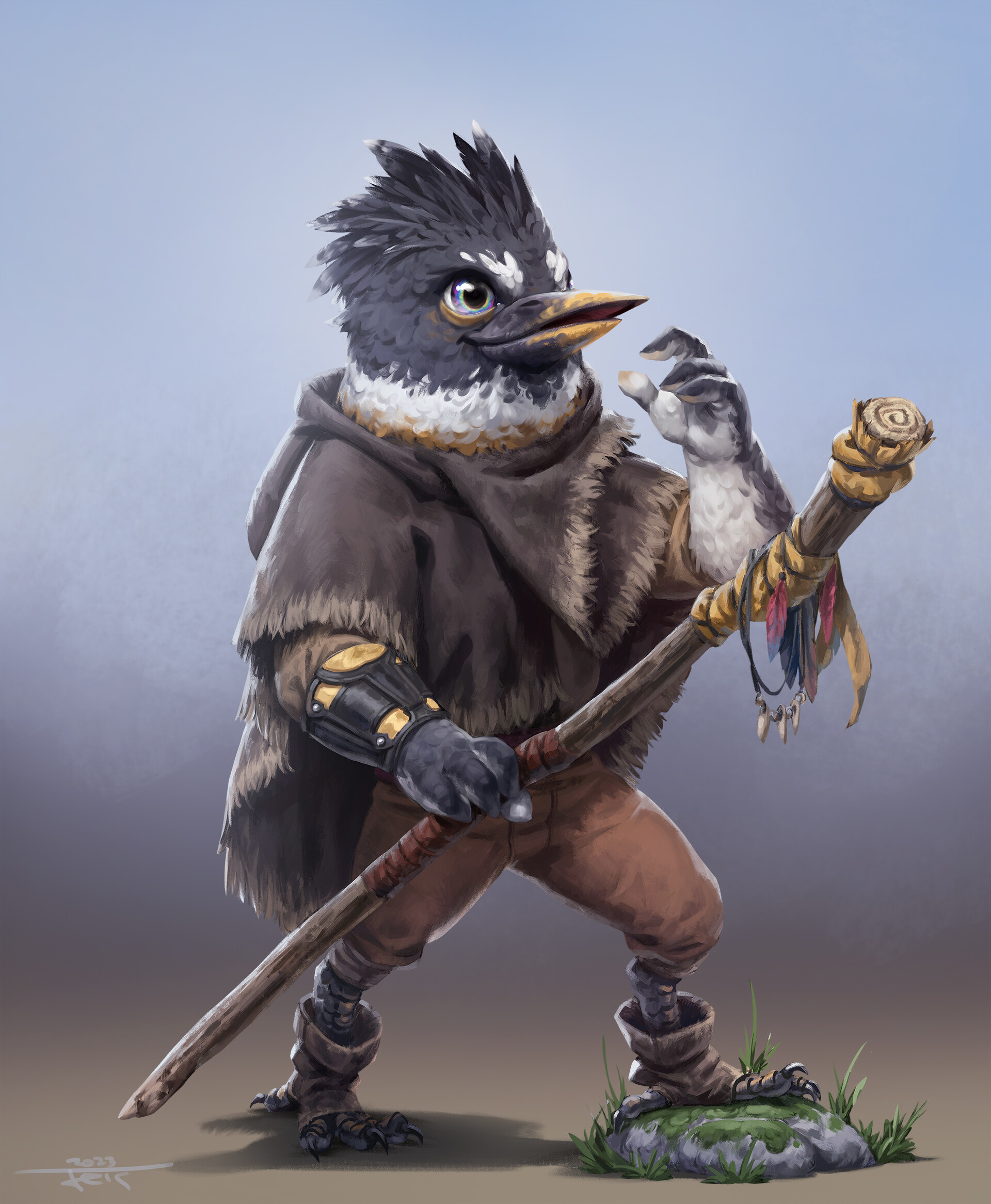 ArtStation - Kingfisher G'mayun | Roll for Combat