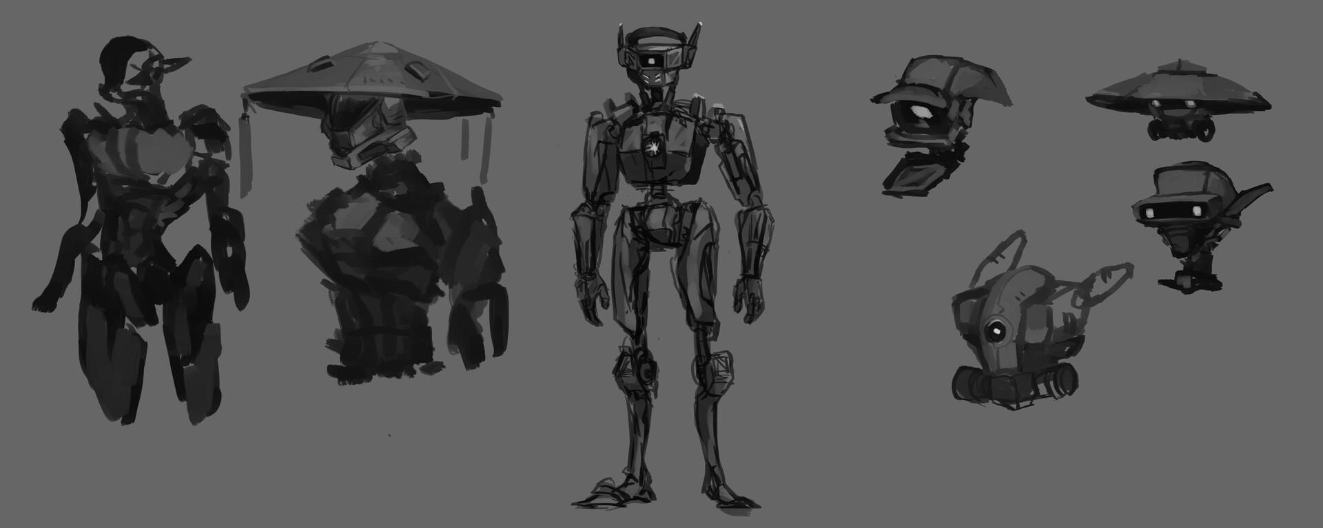 ArtStation - Robot Sketches