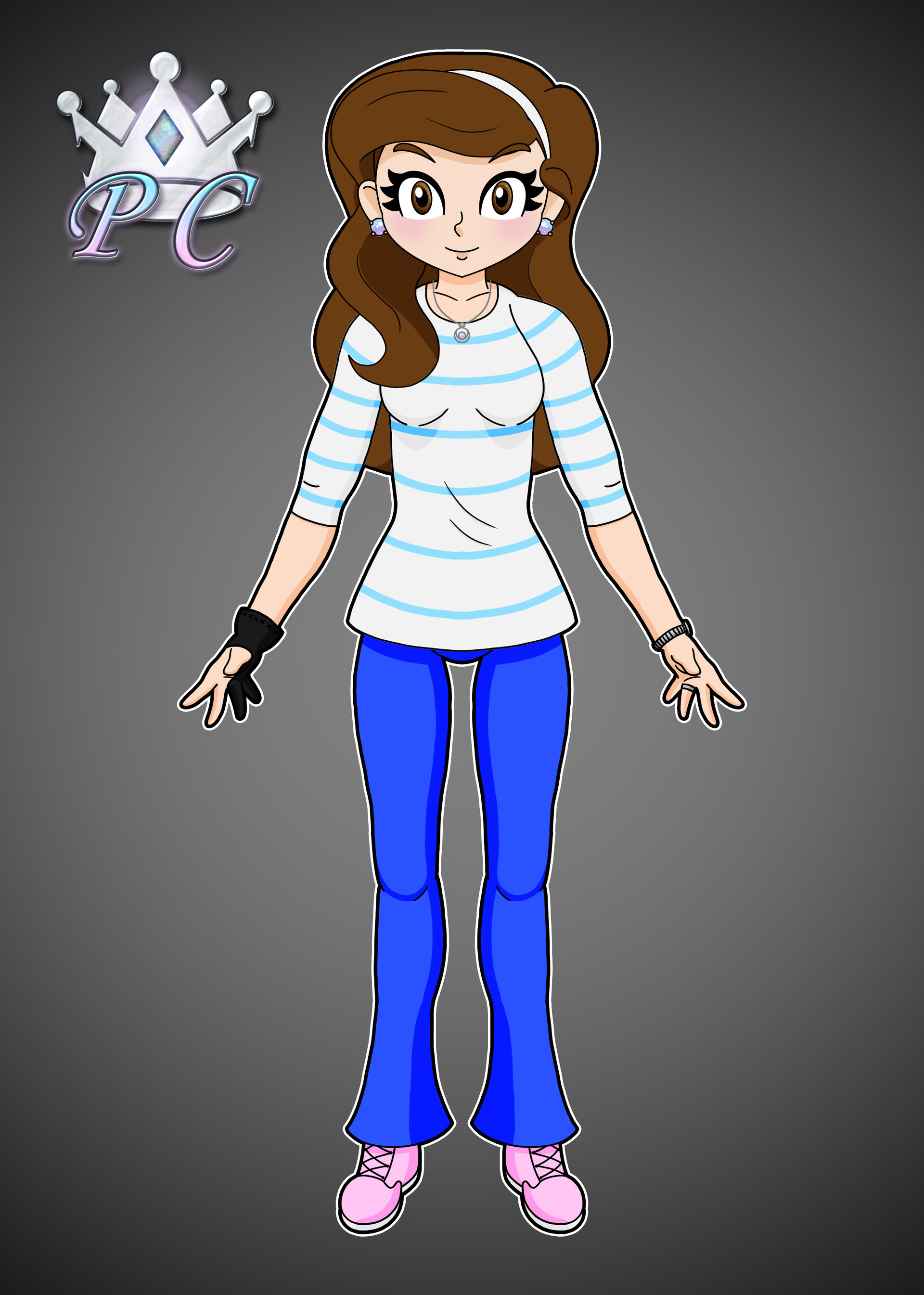 ArtStation - Princess Corona Games 2D Vtuber Concept Art