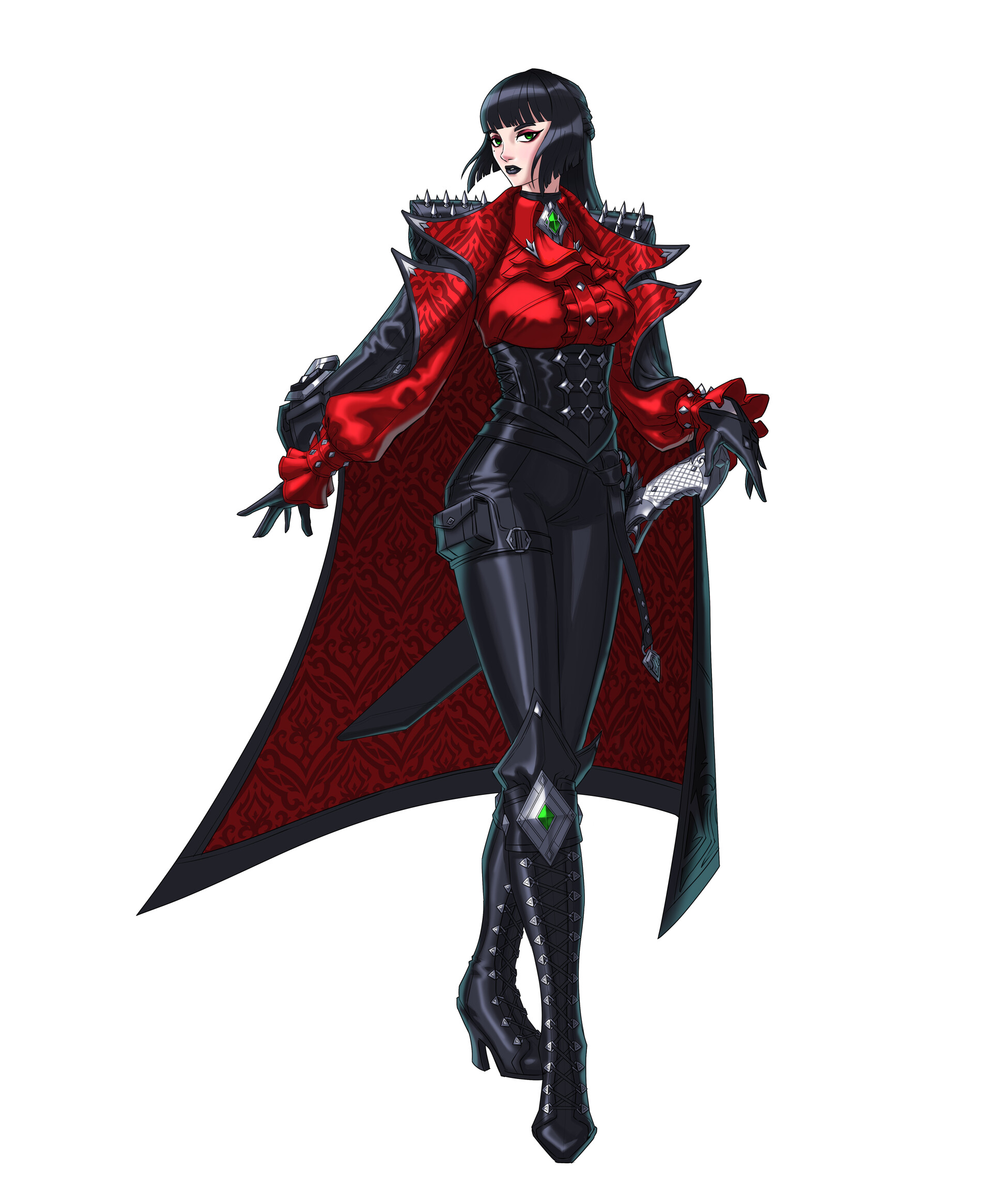 ArtStation - Character with Gun/Sword