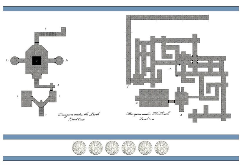 ArtStation - Map of the tooth dungeon