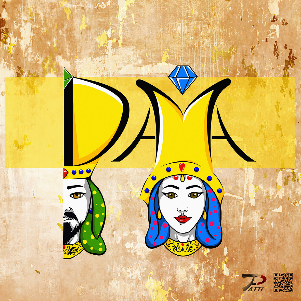 ArtStation - Logo DaMa Rooms