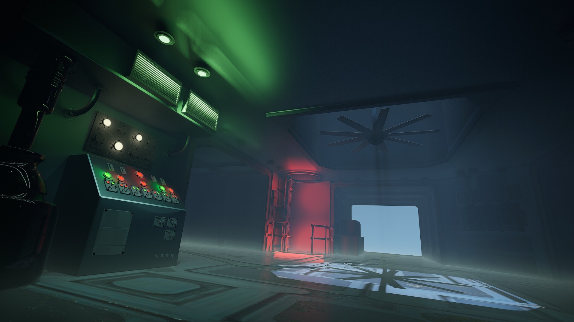 ArtStation - Lighting the laboratory