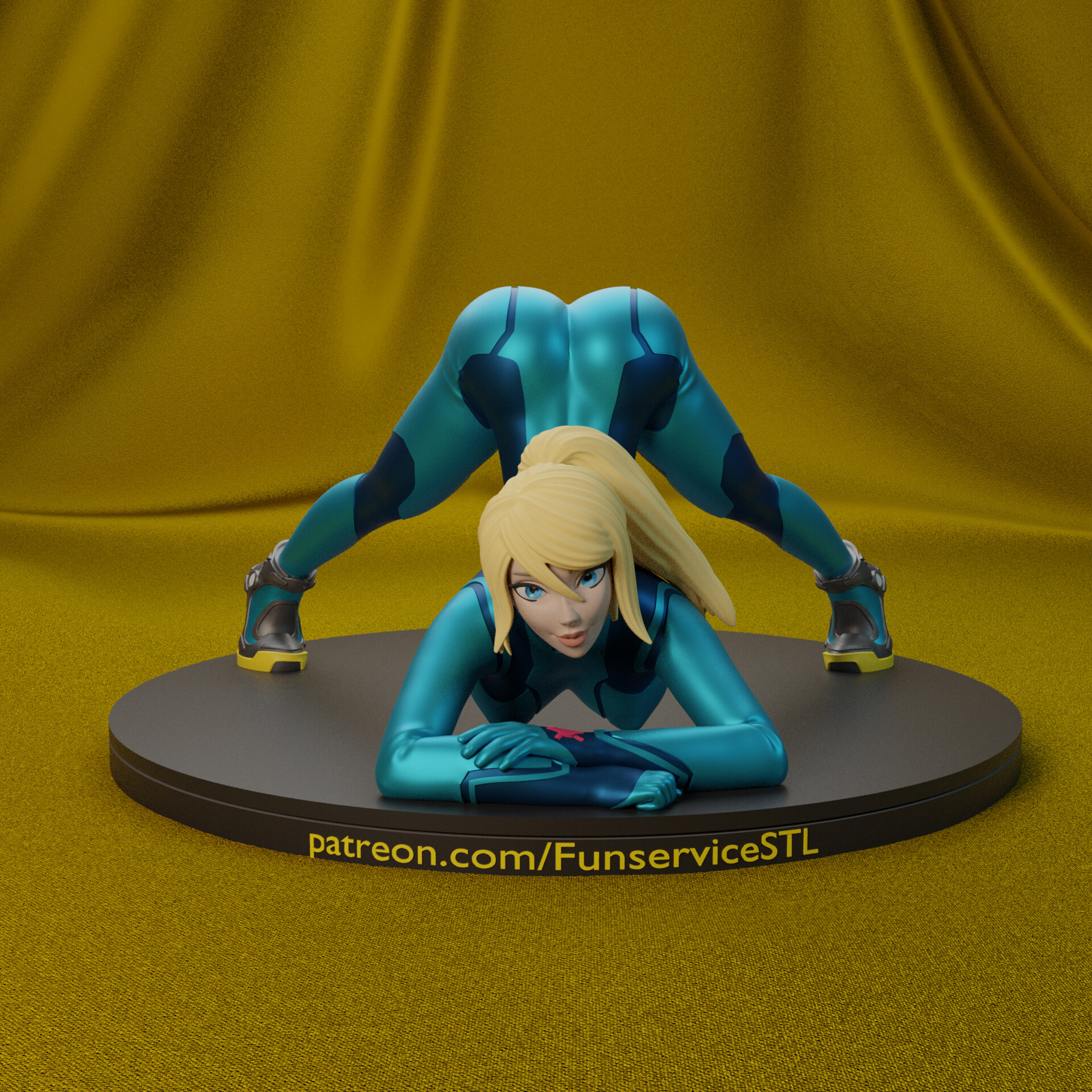 ArtStation - Samus Aran Jack-o-pose
