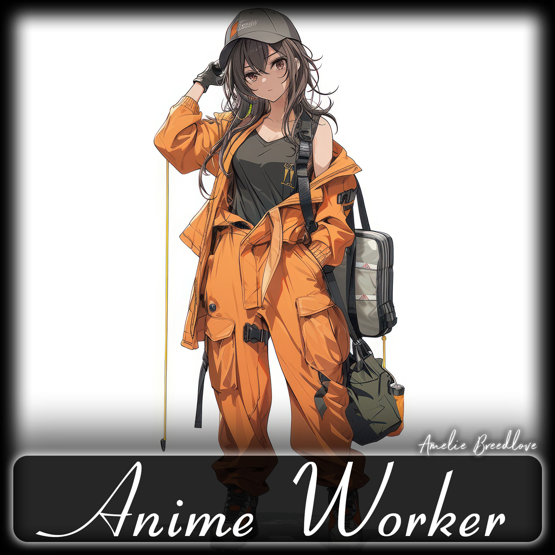 ArtStation - 200 Anime Worker (Full Body) Reference Pack | 4K | v.17