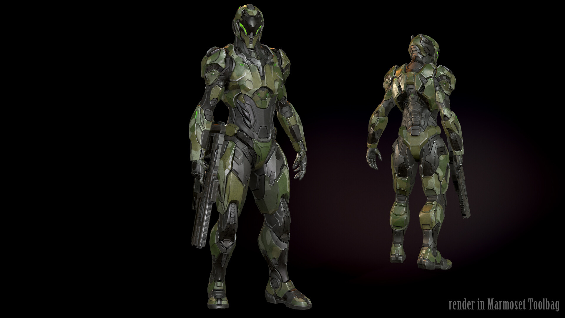 ArtStation - Sci Fi Cyborg 10