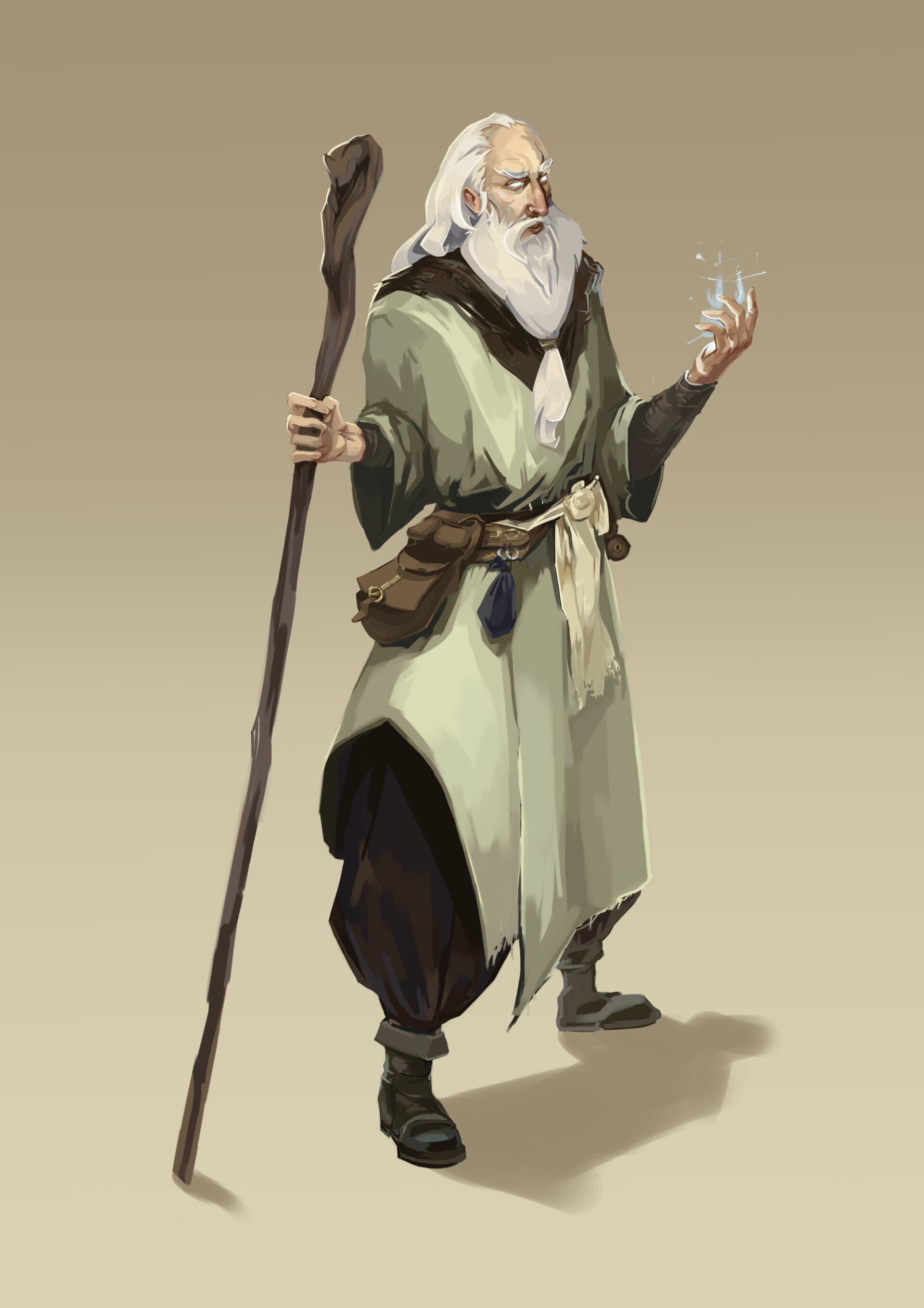 ArtStation - Concept Character Design. Wizard