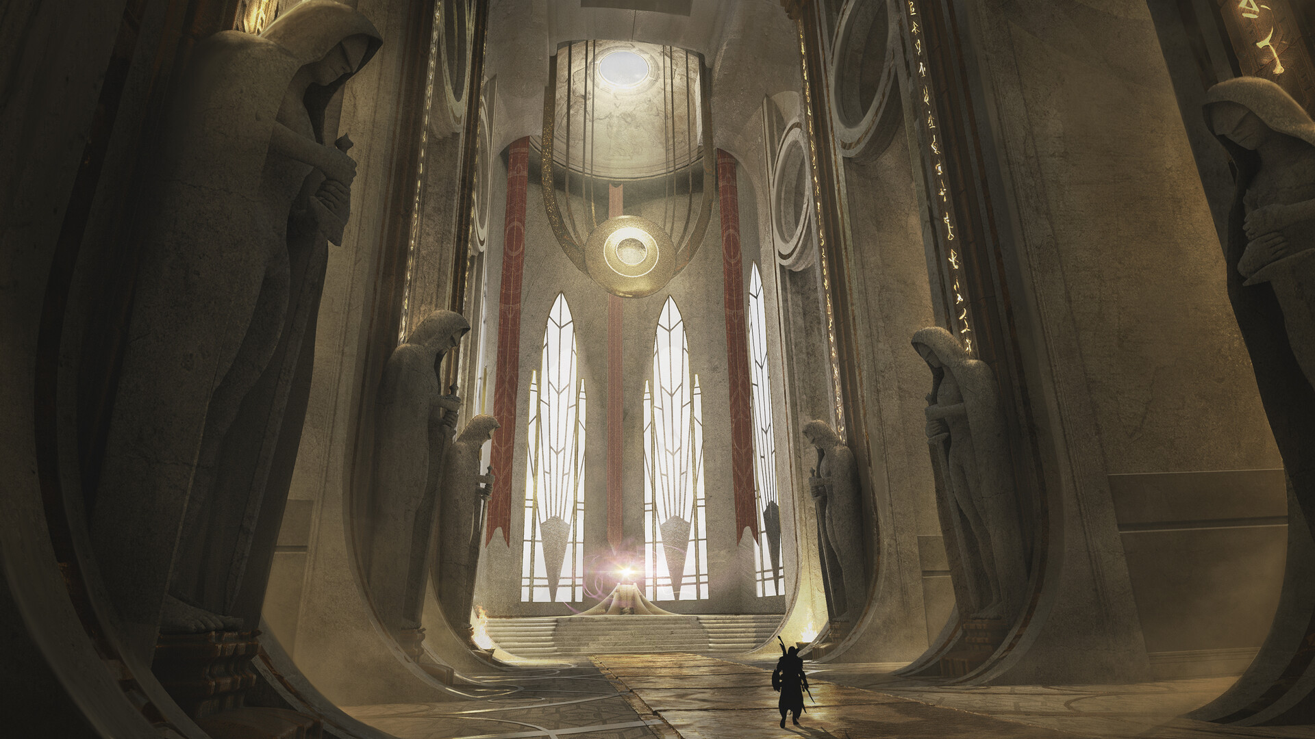 ArtStation - TEMPLE INTERIOR - CONCEPT ART AND SHOT DESIGN.