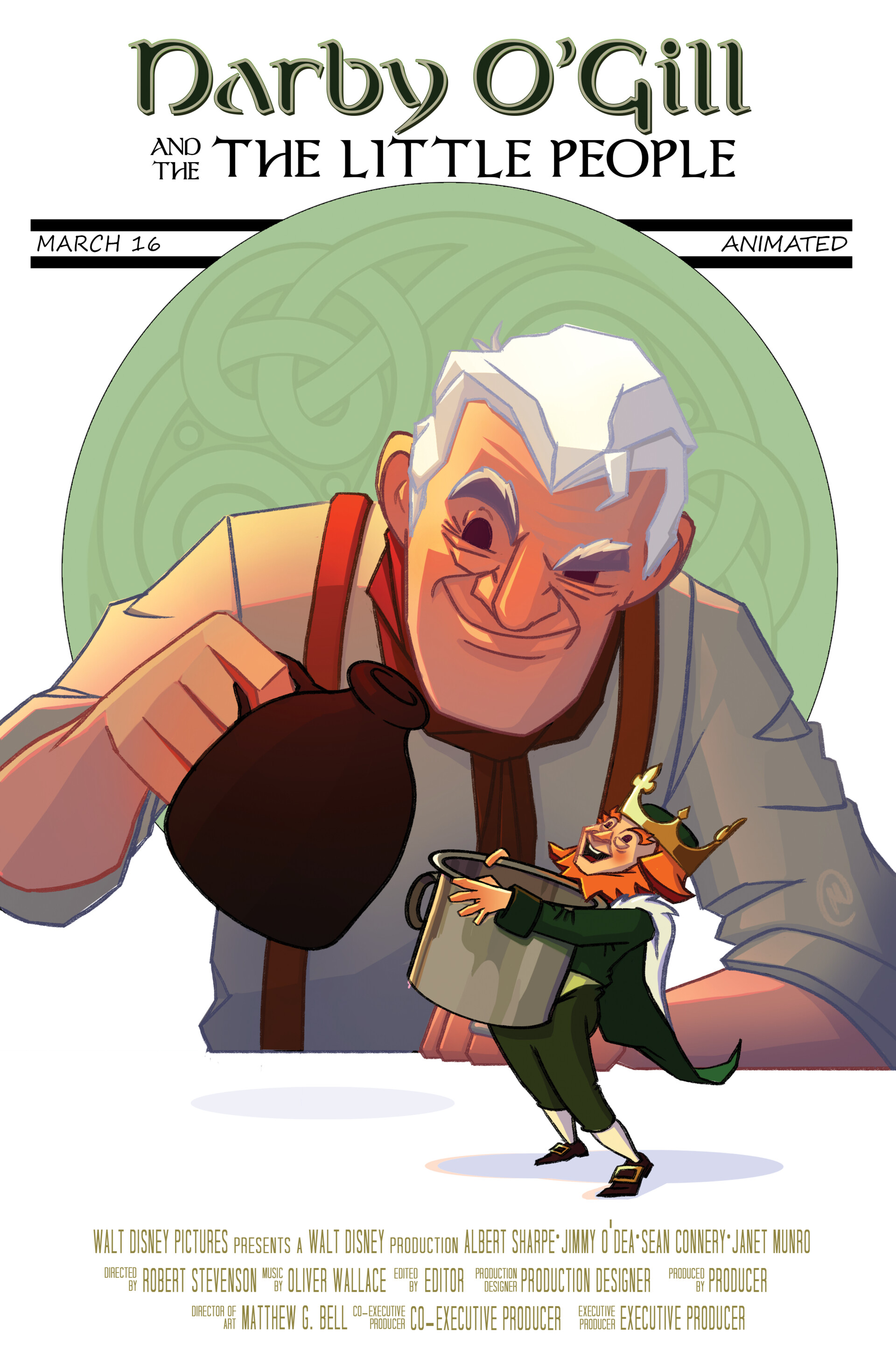 ArtStation - Darby O'Gill animated