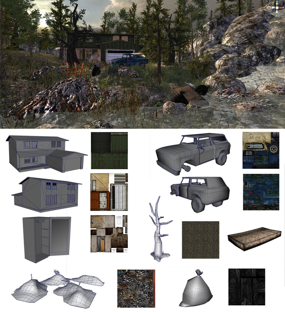 ArtStation - 3d / 2D Game environments