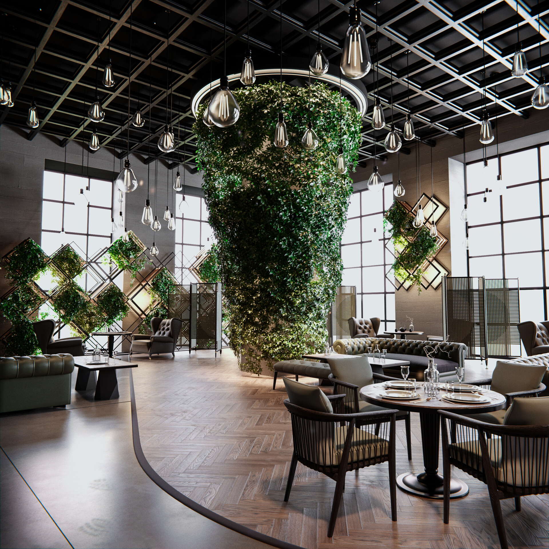 ArtStation - Cafe / Restaurant Concept