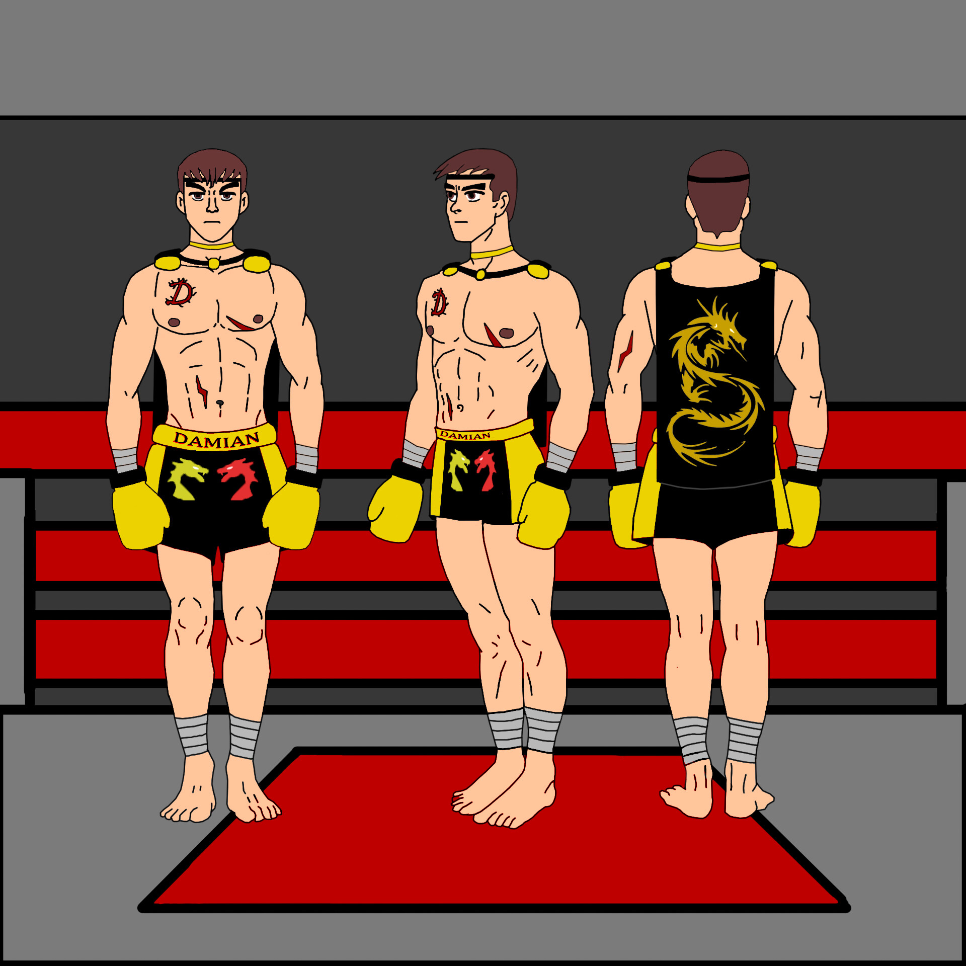 ArtStation - Character Concept Art - Damian