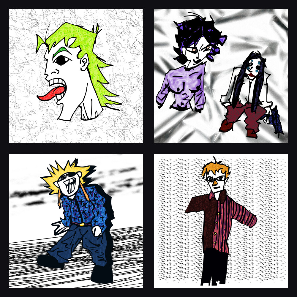 ArtStation - Chetyre artworks