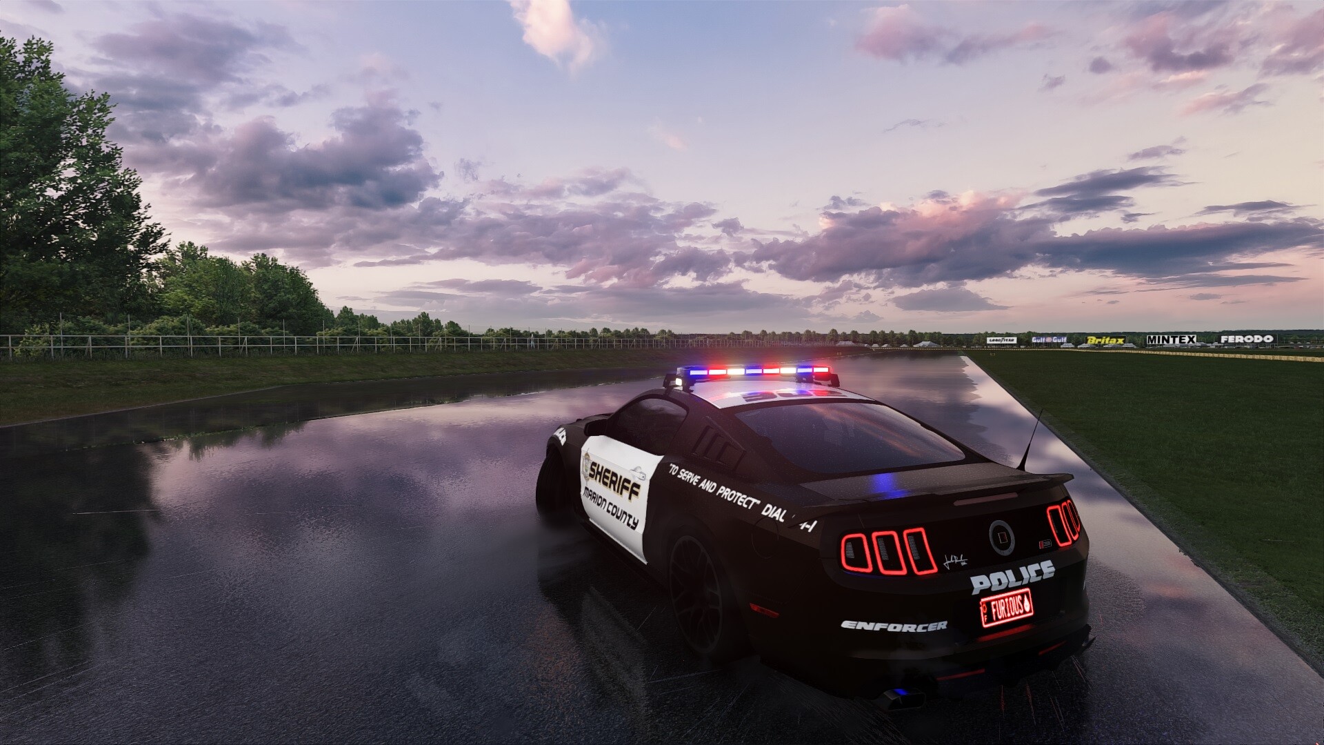 ArtStation - Ford Mustang Police Assetto Corsa