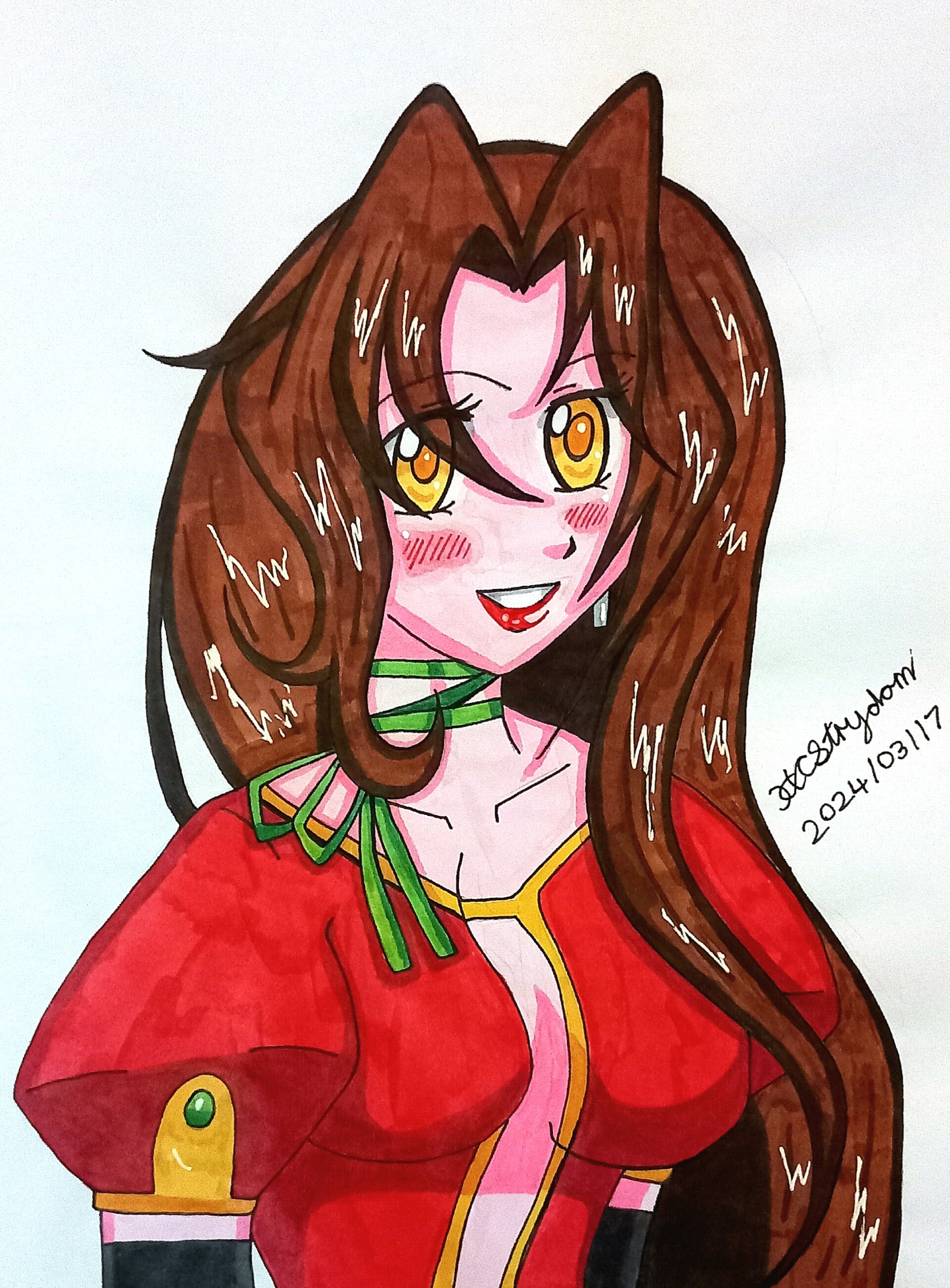 ArtStation - Traditional Doodle - Kiddy Grade Eclair!