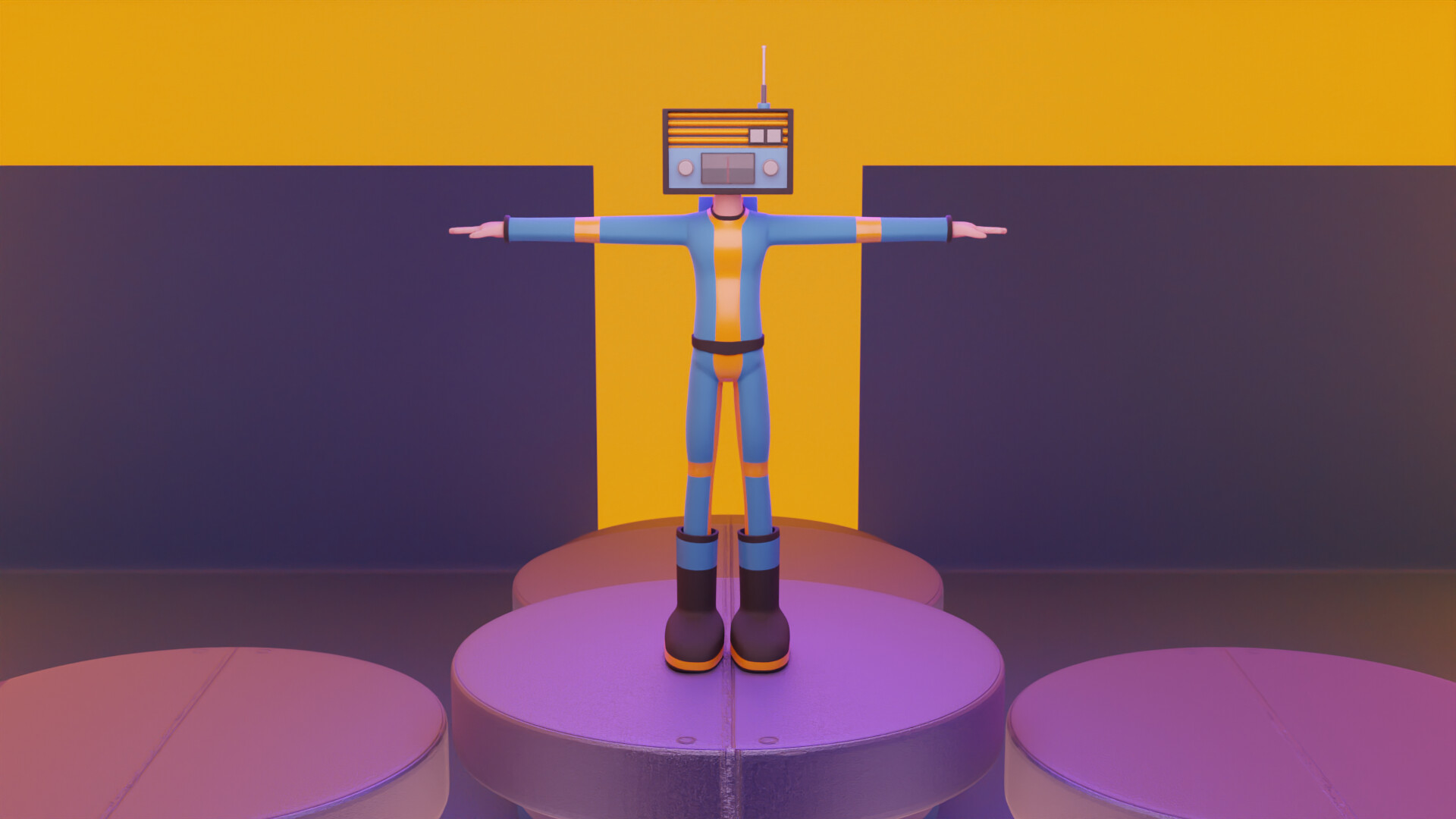 ArtStation - Radio Man