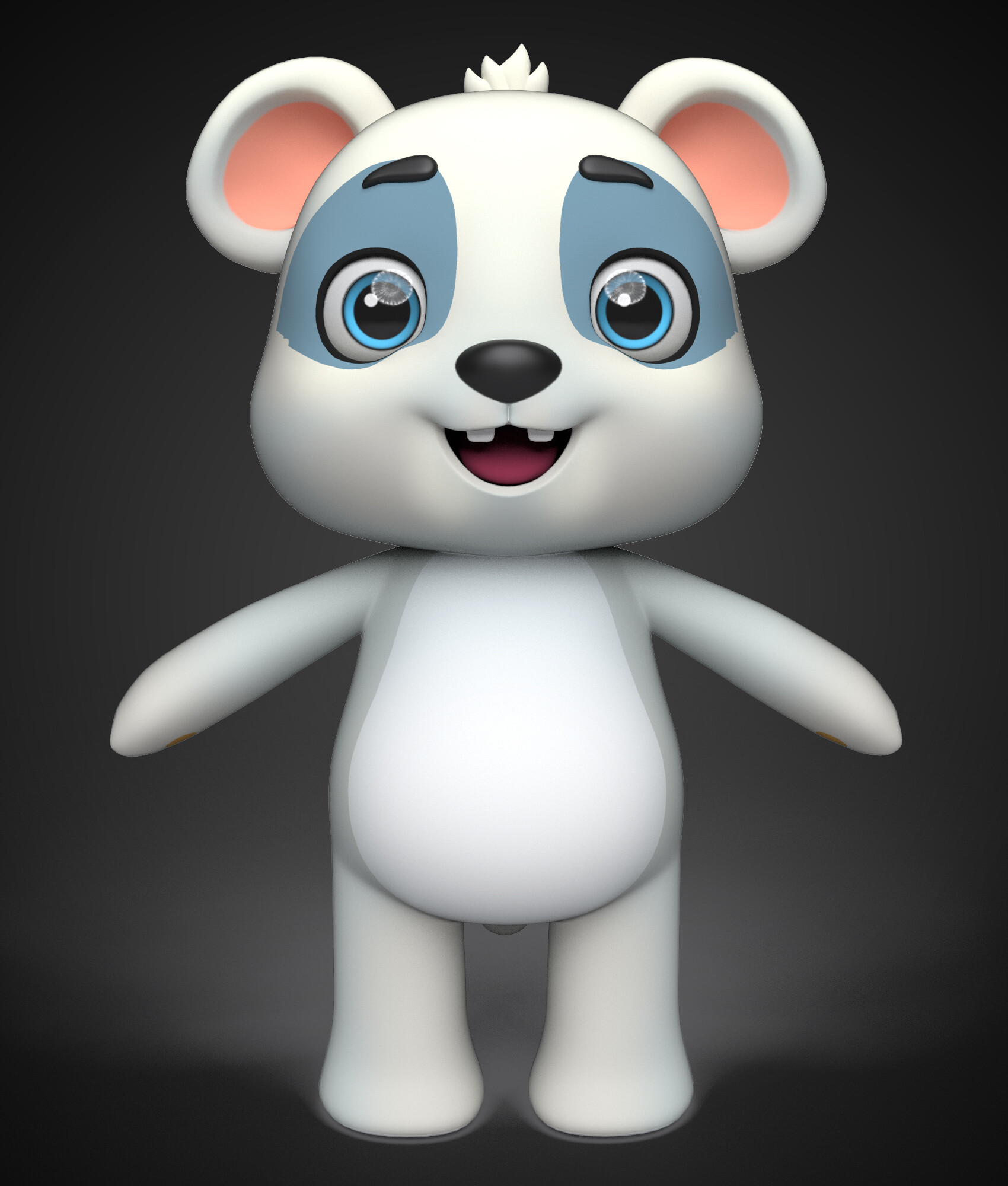 ArtStation - Cute Panda