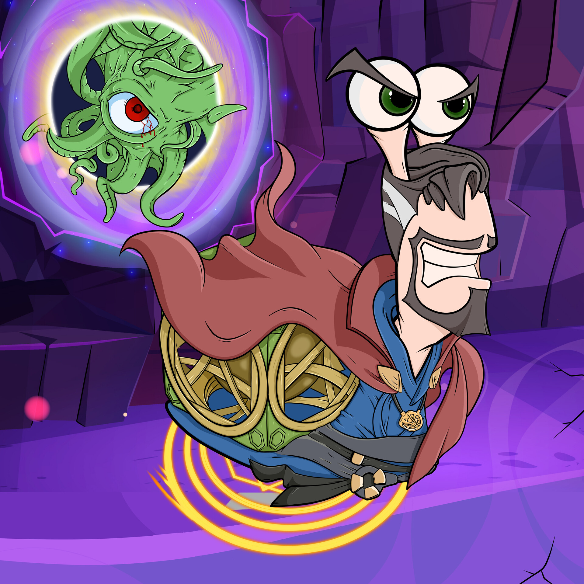 ArtStation - Dr. Strange Snail - made for fun!