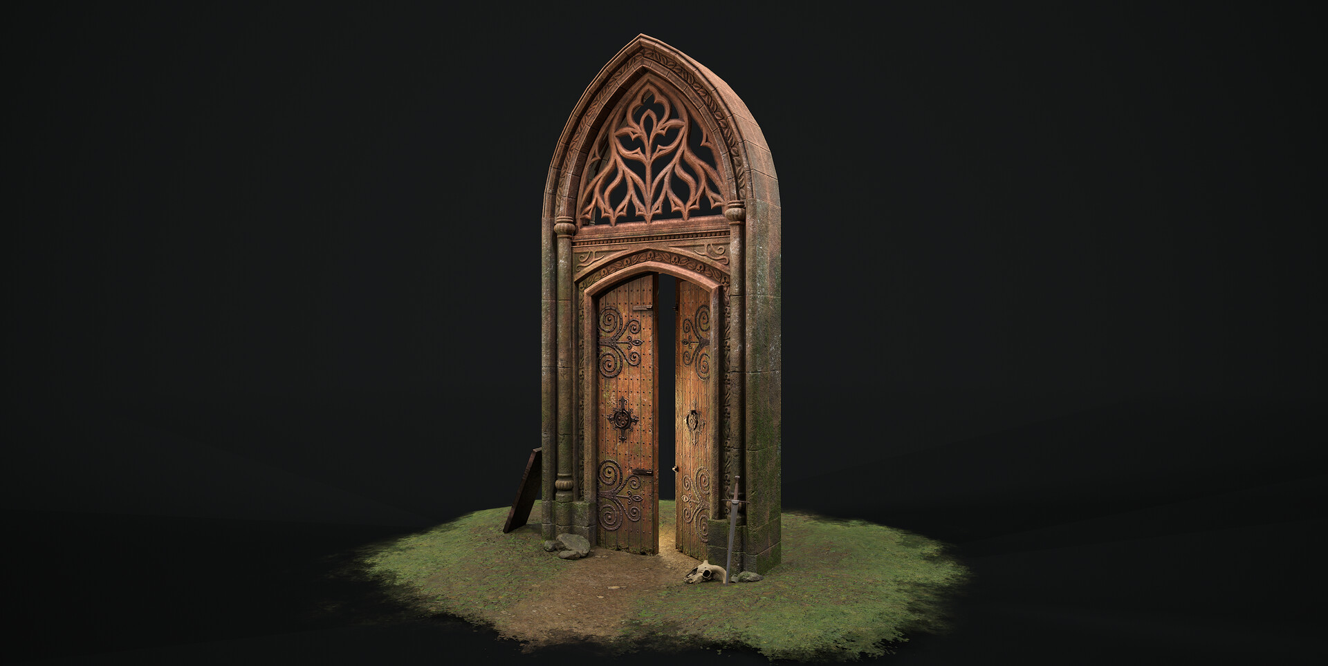 ArtStation - Medieval Gate