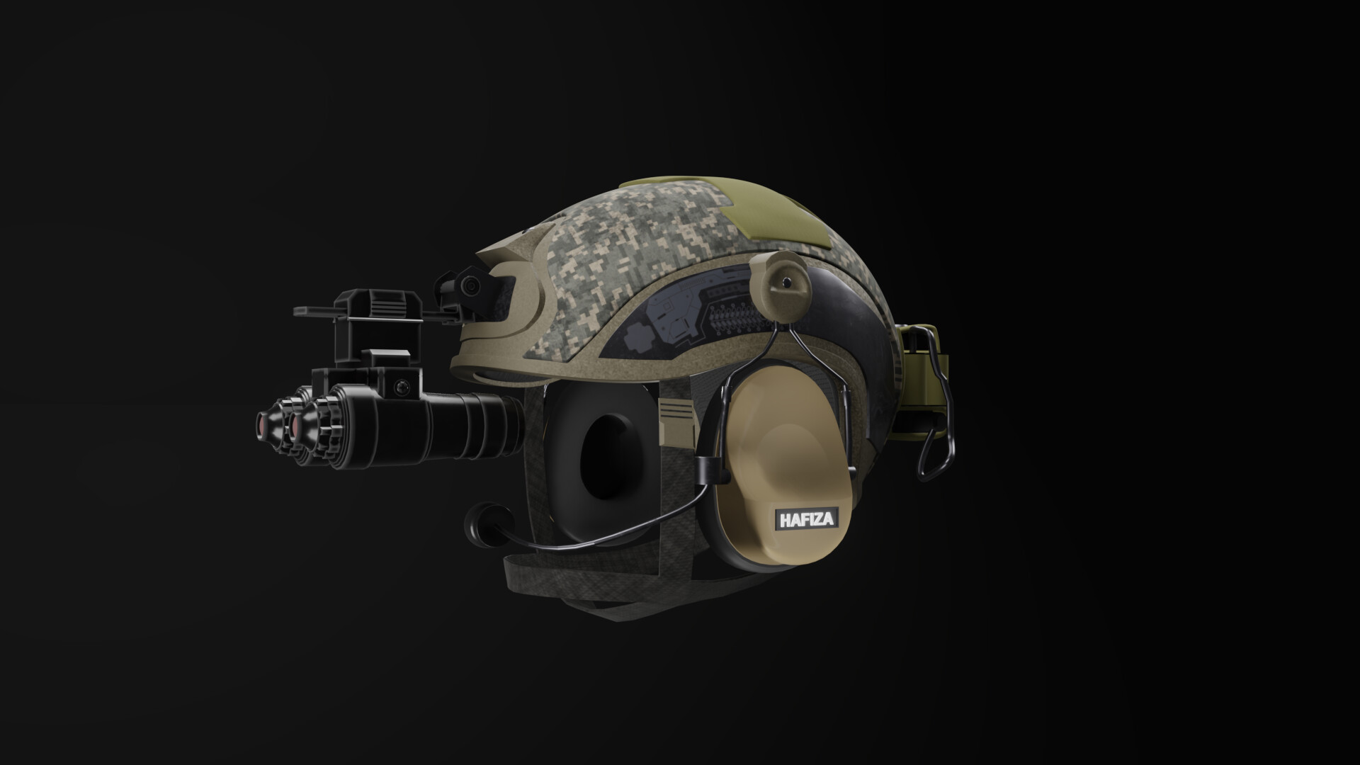 ArtStation - Combat Helmet