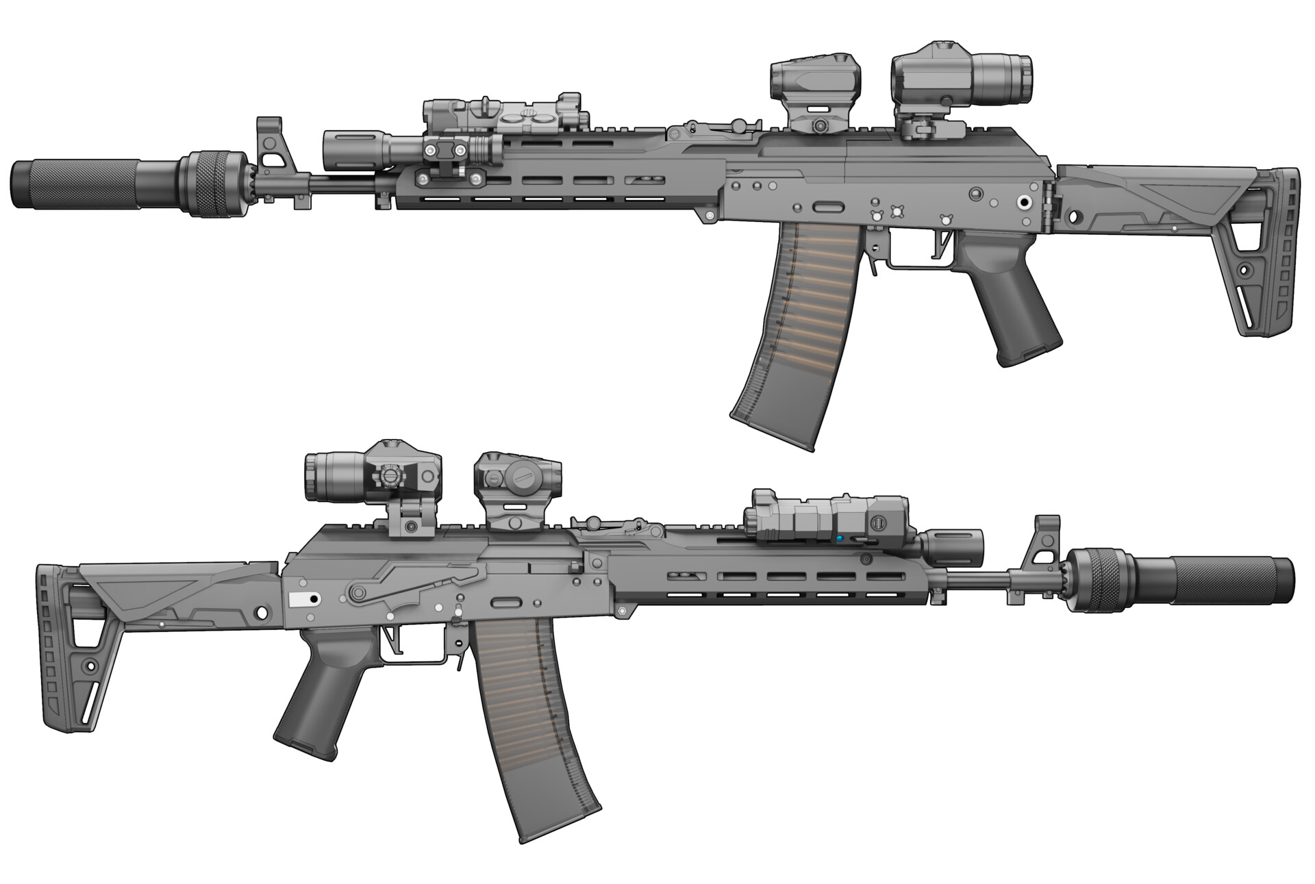 ArtStation - SAG Mk3 AK Chassis System