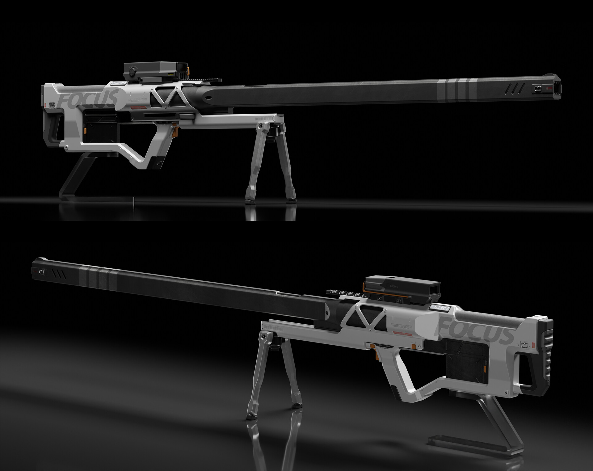 ArtStation - Focus Anti-materiel rifle